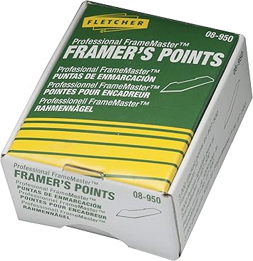 Fletcher-Terry Co Framers Stacked Points 08-950, Silver, 5/8 in - Art ...