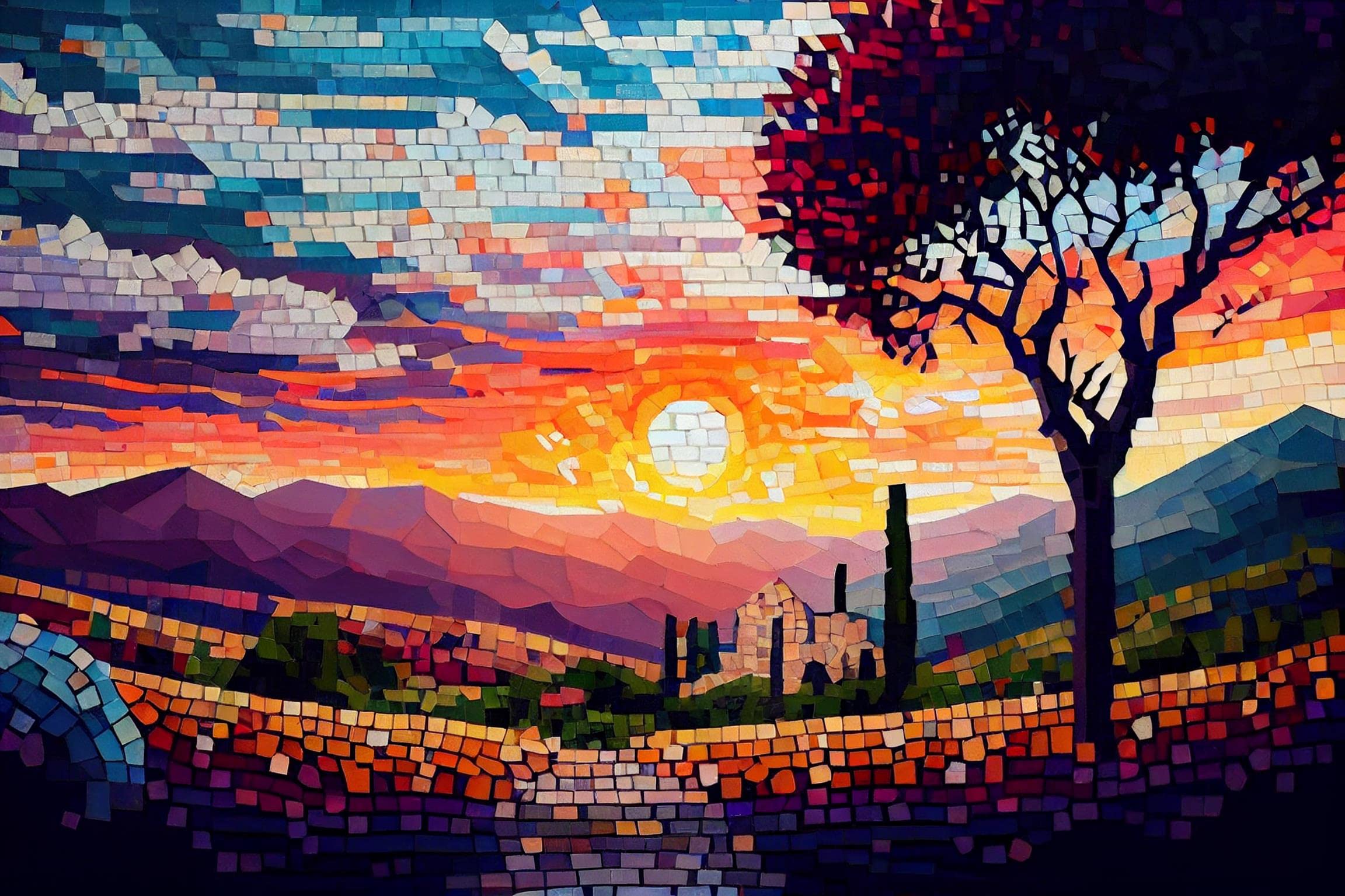 Nature Mosaic Art Mosaics Inspired By Nature: Creating Contemporary