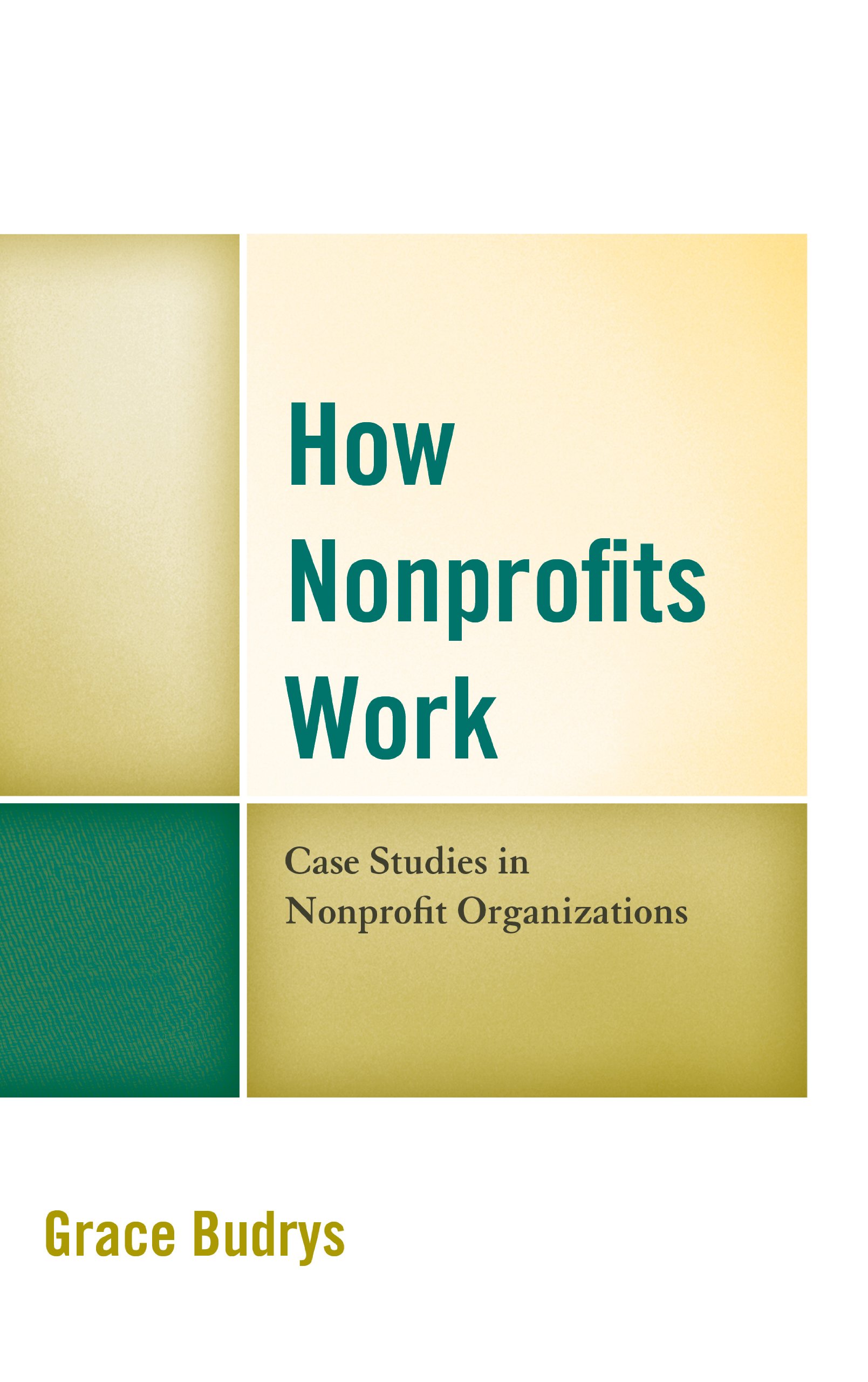 How Nonprofits Work: Case Studies in Nonprofit Organizations ...