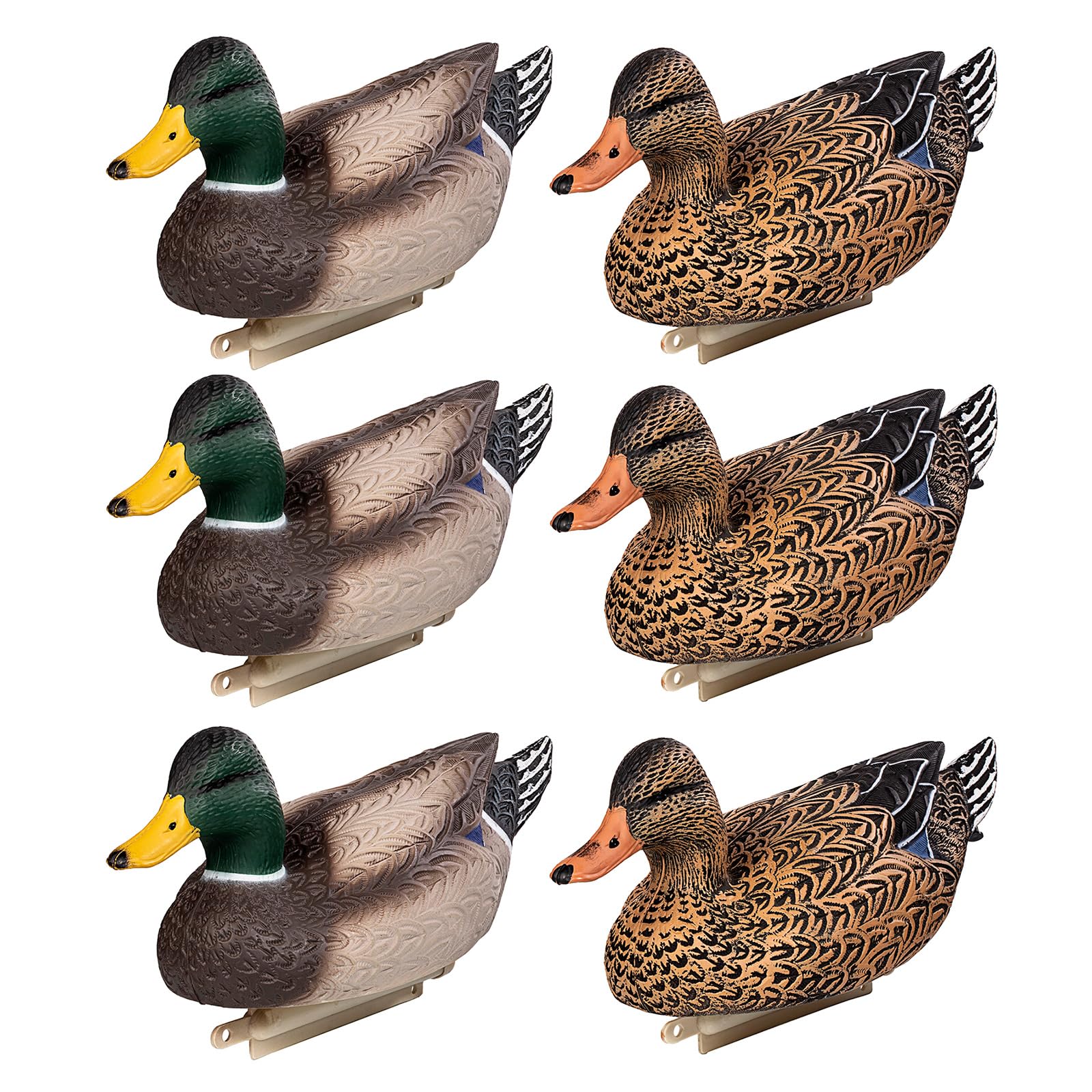 Heerweiyi Mallard Duck Decoys Realistic Plastic Duck Hunting Decoy ...