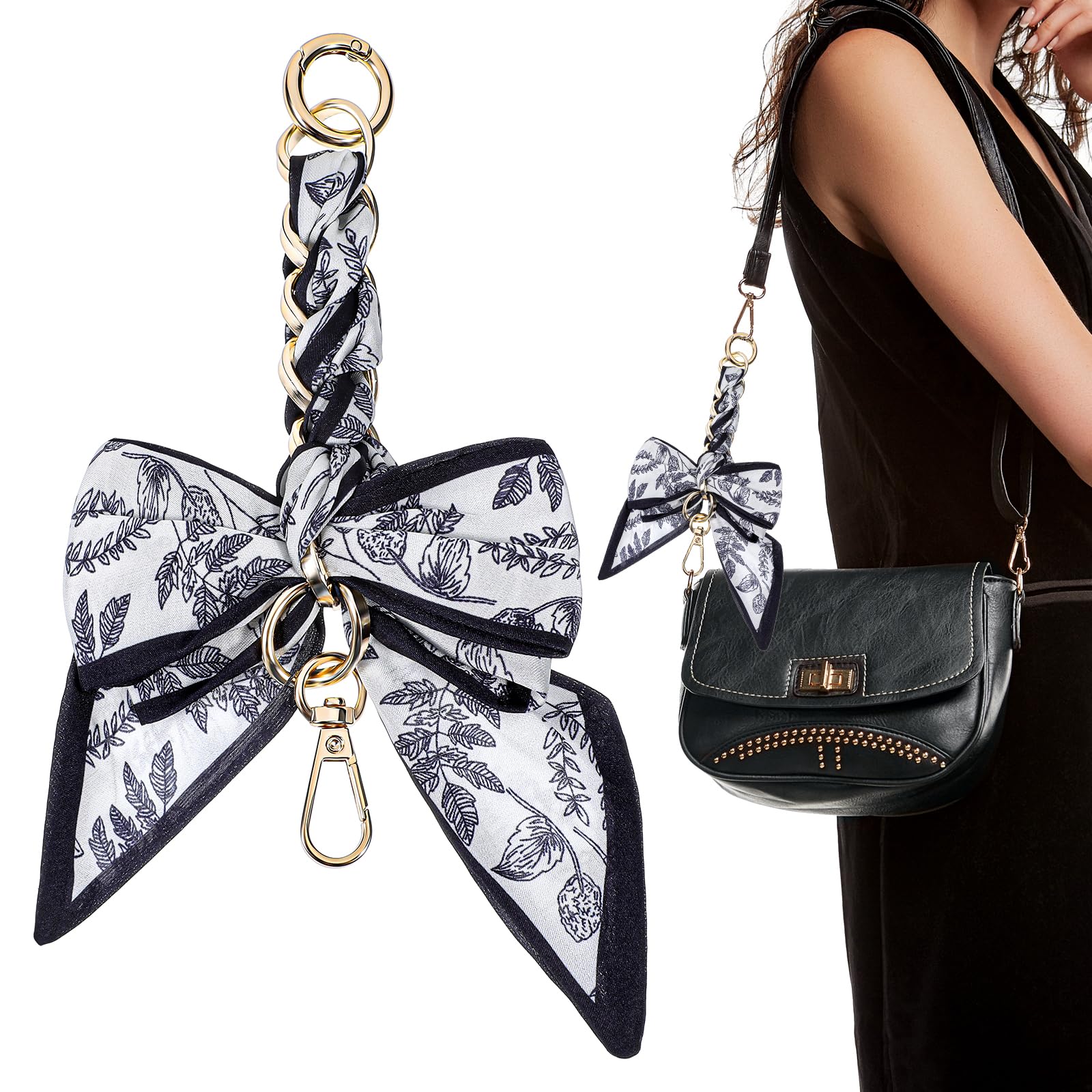 Amazon.com: Nogeqi Bag Extender Chain Purse Extender Bag Charm Chain ...