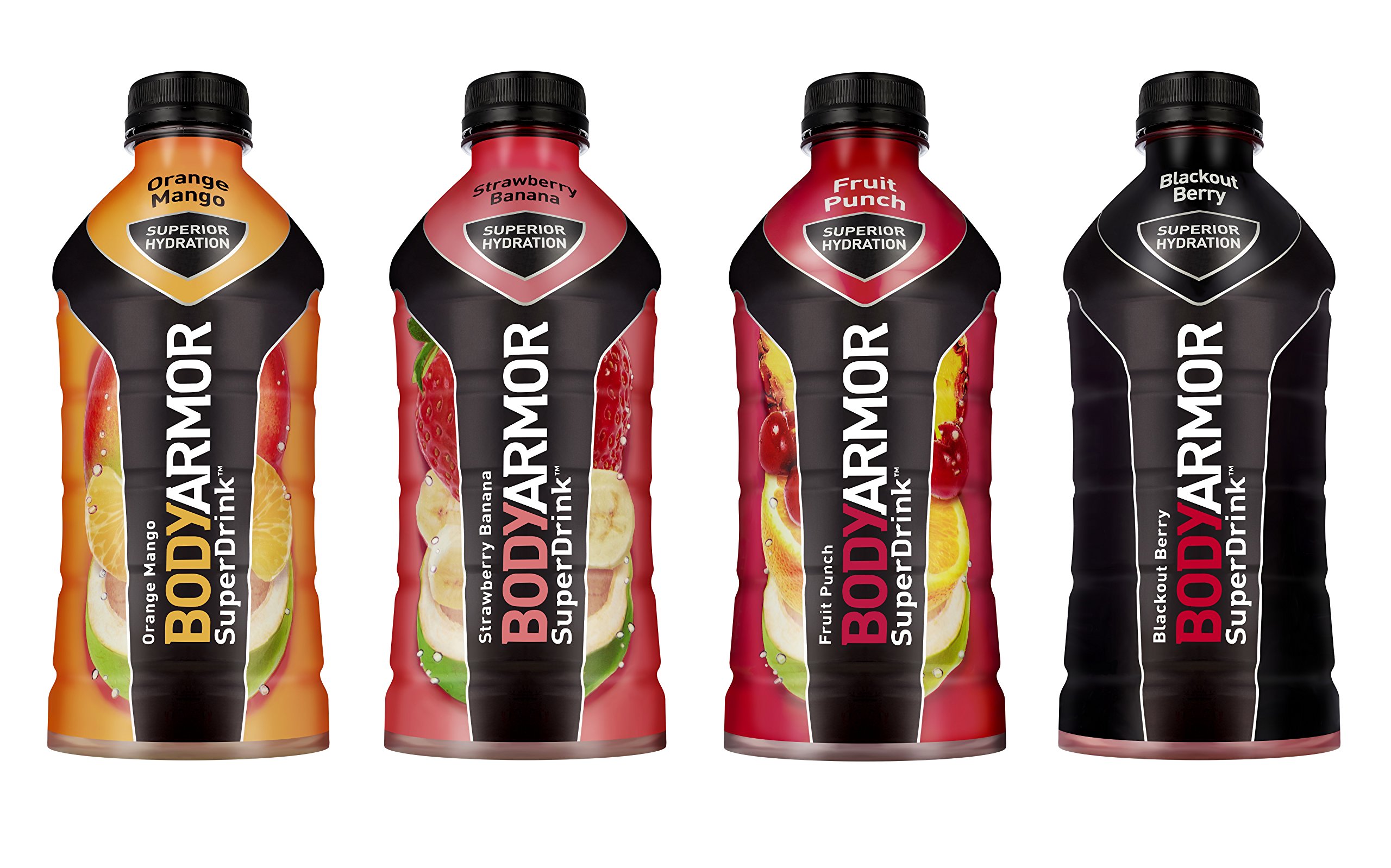 Buy BodyArmor SuperDrink, Electrolyte Sport Drink, 4 Flavor Variety ...