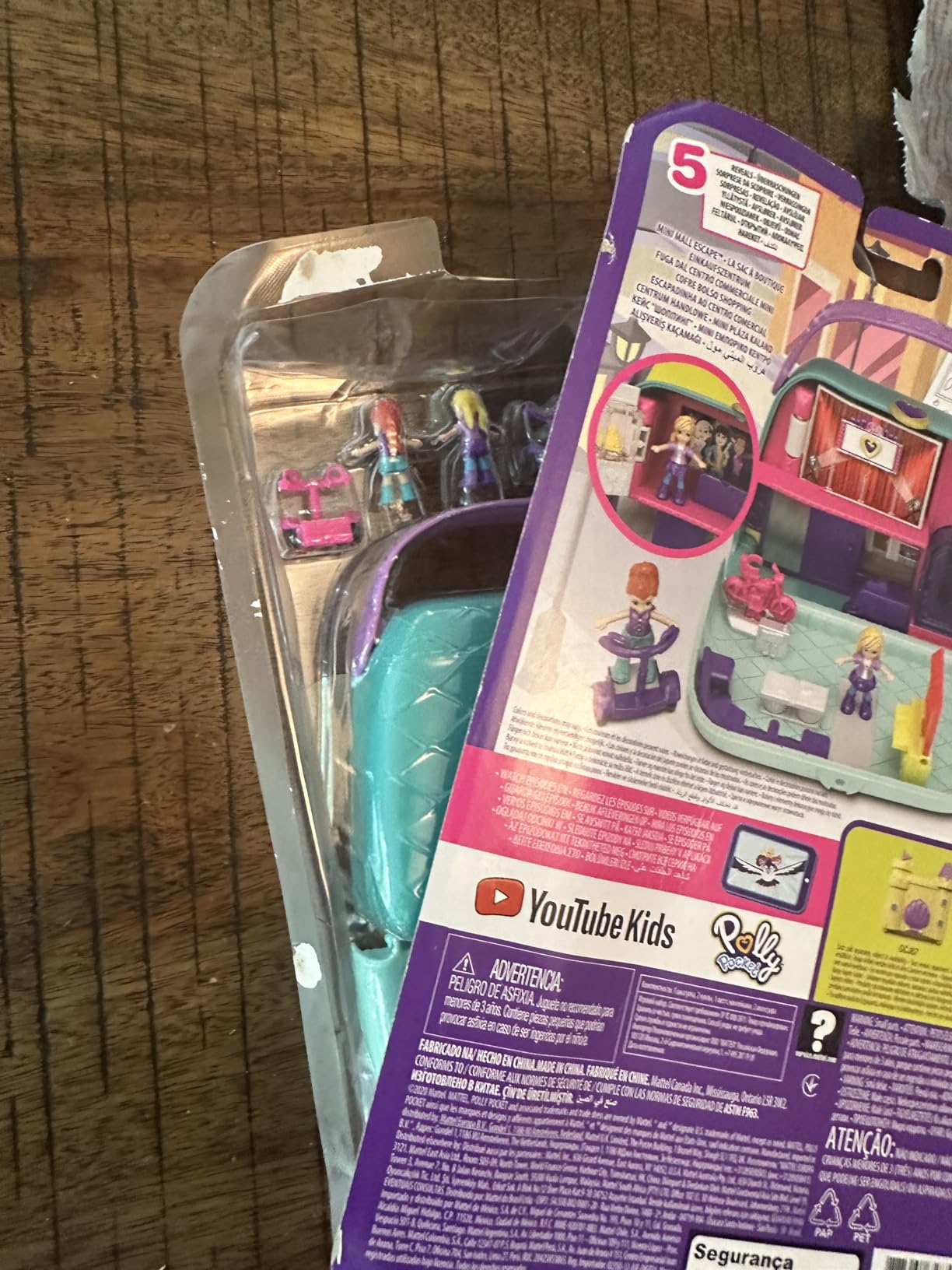 Polly Pocket GCJ86 Shopping Mall Box, for Playing and Taking, Toys from ...