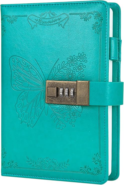 Amazon.com : Diary with Lock, Journal for Women Girls, Vintage Lock ...
