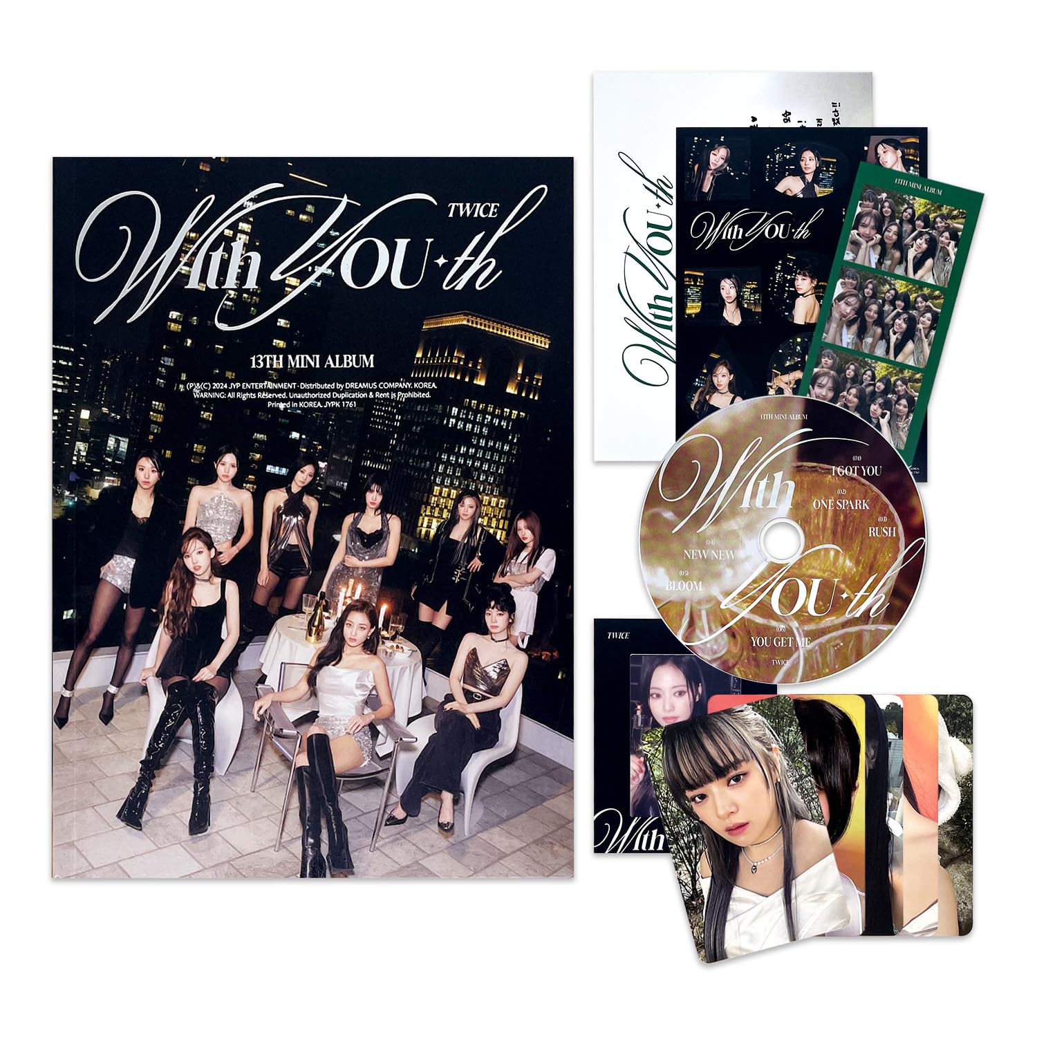 Amazon.com: TWICE - 13th Mini Album [With YOU-th] (Standard Ver ...
