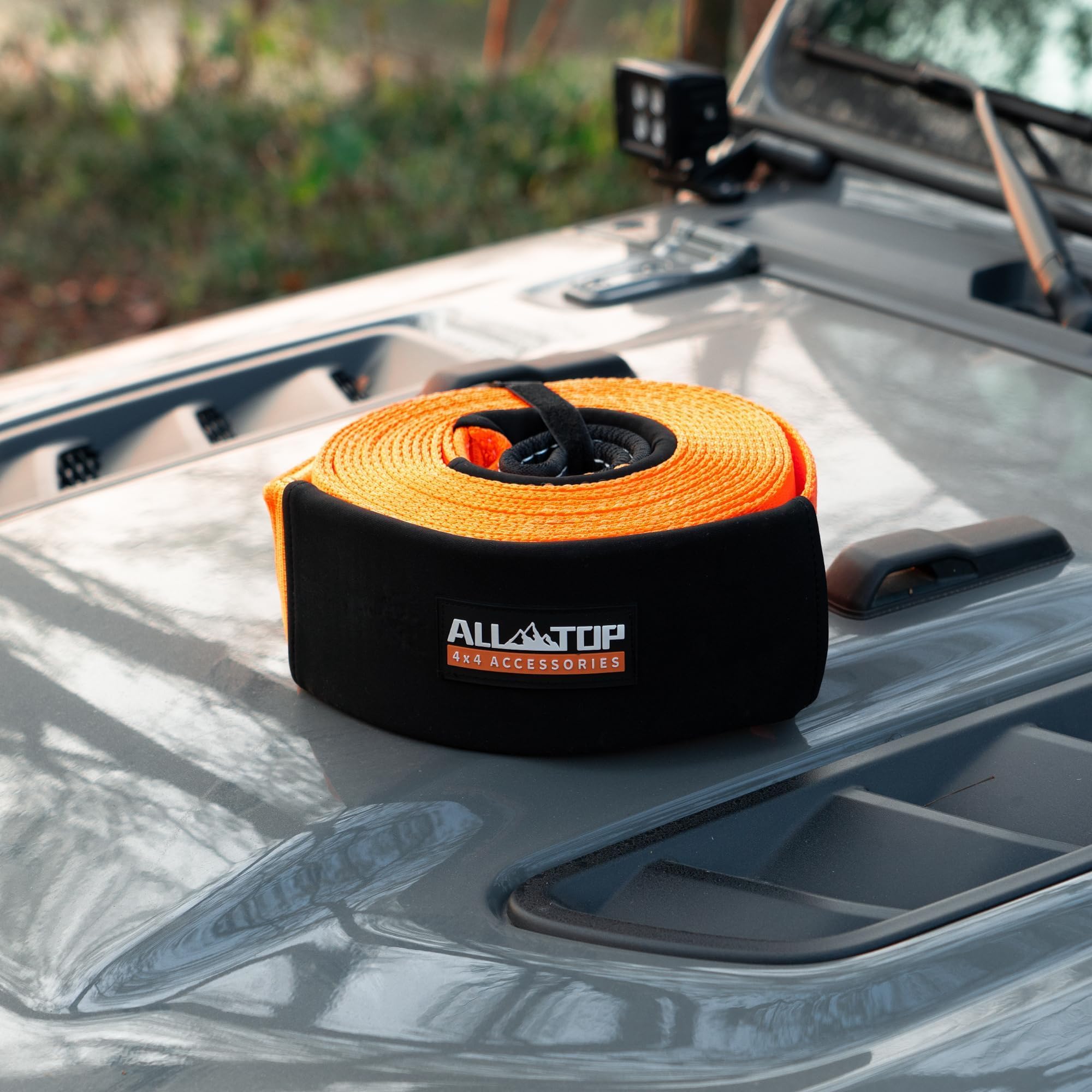 Snapklik.com : ALL-TOP Recovery Snatch Strap, 4in X 20ft - 46500Lbs ...
