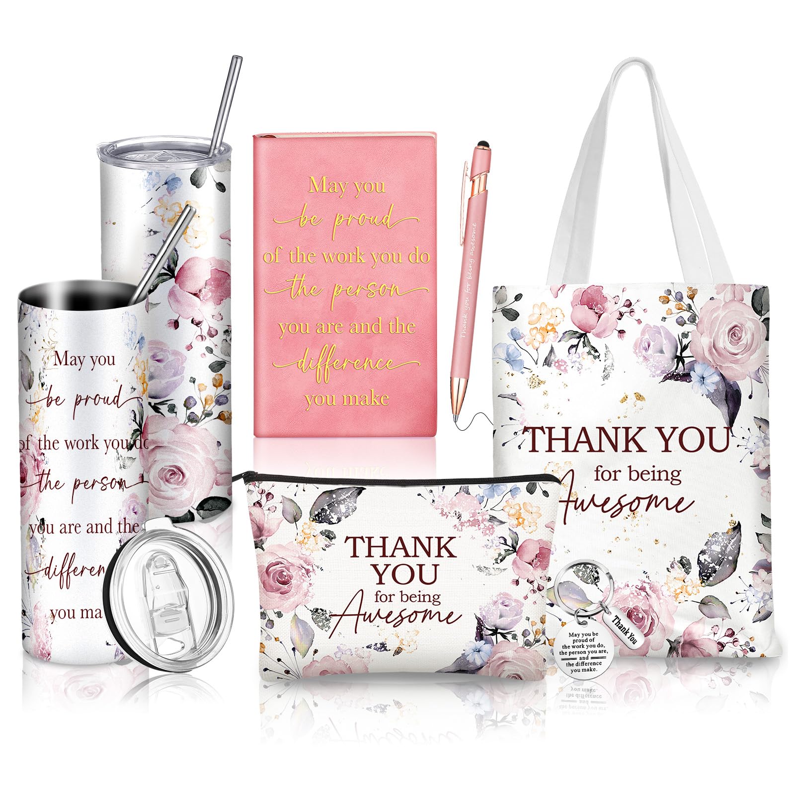 Amazon.com: Wiwiqing 6 Pcs Employee Appreciation Gift Set for Women ...