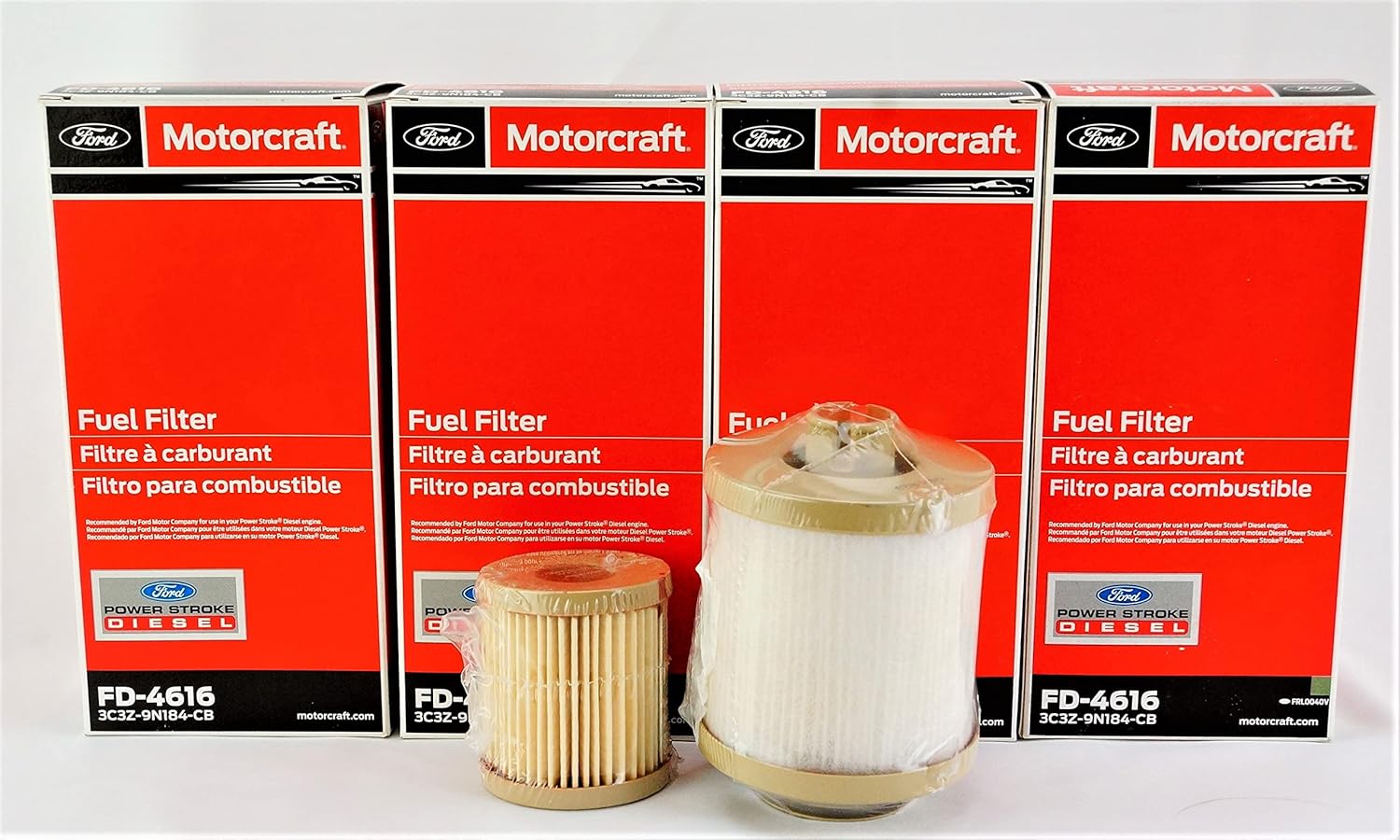 Amazon.com: Motorcraft FD-4616 Fuel Filter (4 Pack) : Automotive