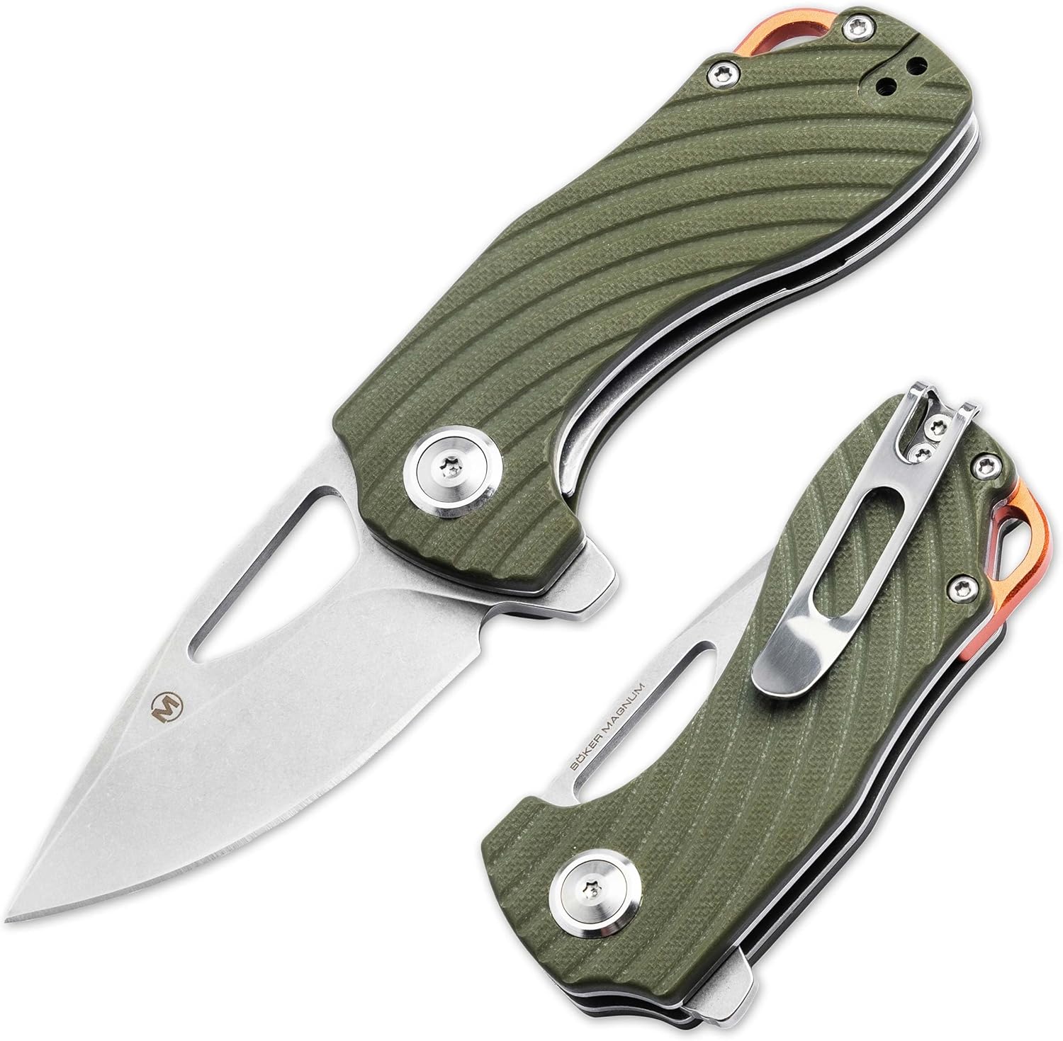 Magnum® Tadpole - kleines Einhand Flipper Taschen-Messer - Outdoor G10 ...