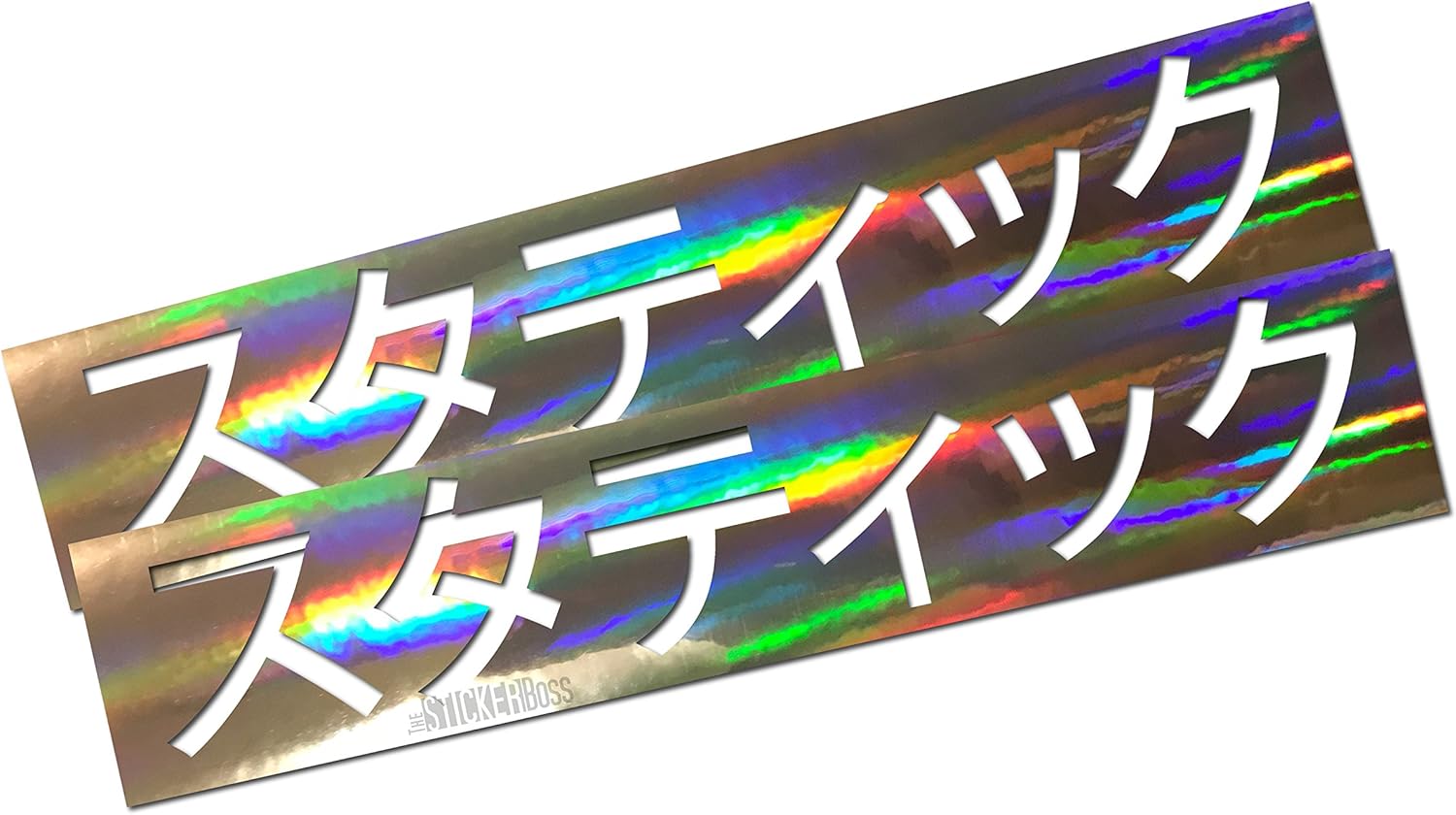 Amazon.com: x2 Static Japanese Slap Style Decal Sticker - 8" car Window ...