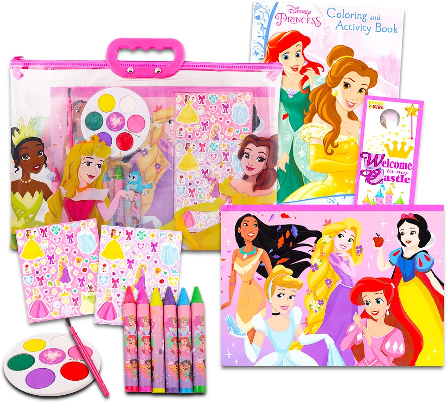 Disney Princess Coloring and Activity Kit - Bundle with Disney Princess ...