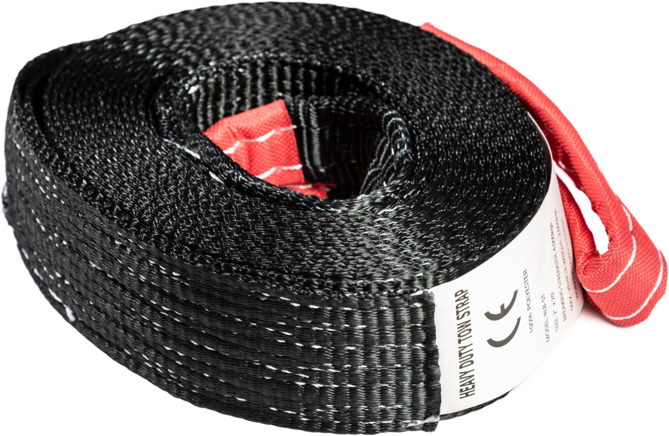 Amazon.com: 2" x20' 11000 lb Tow Straps Heavy Duty with Tow Hook ...