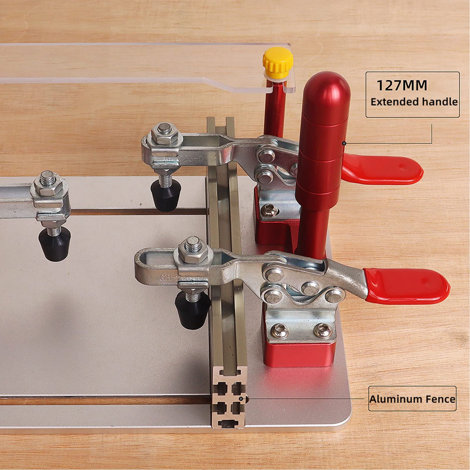 Snapklik.com : Router Table Coping Sled, Rail Guide Safety Coping Sled ...