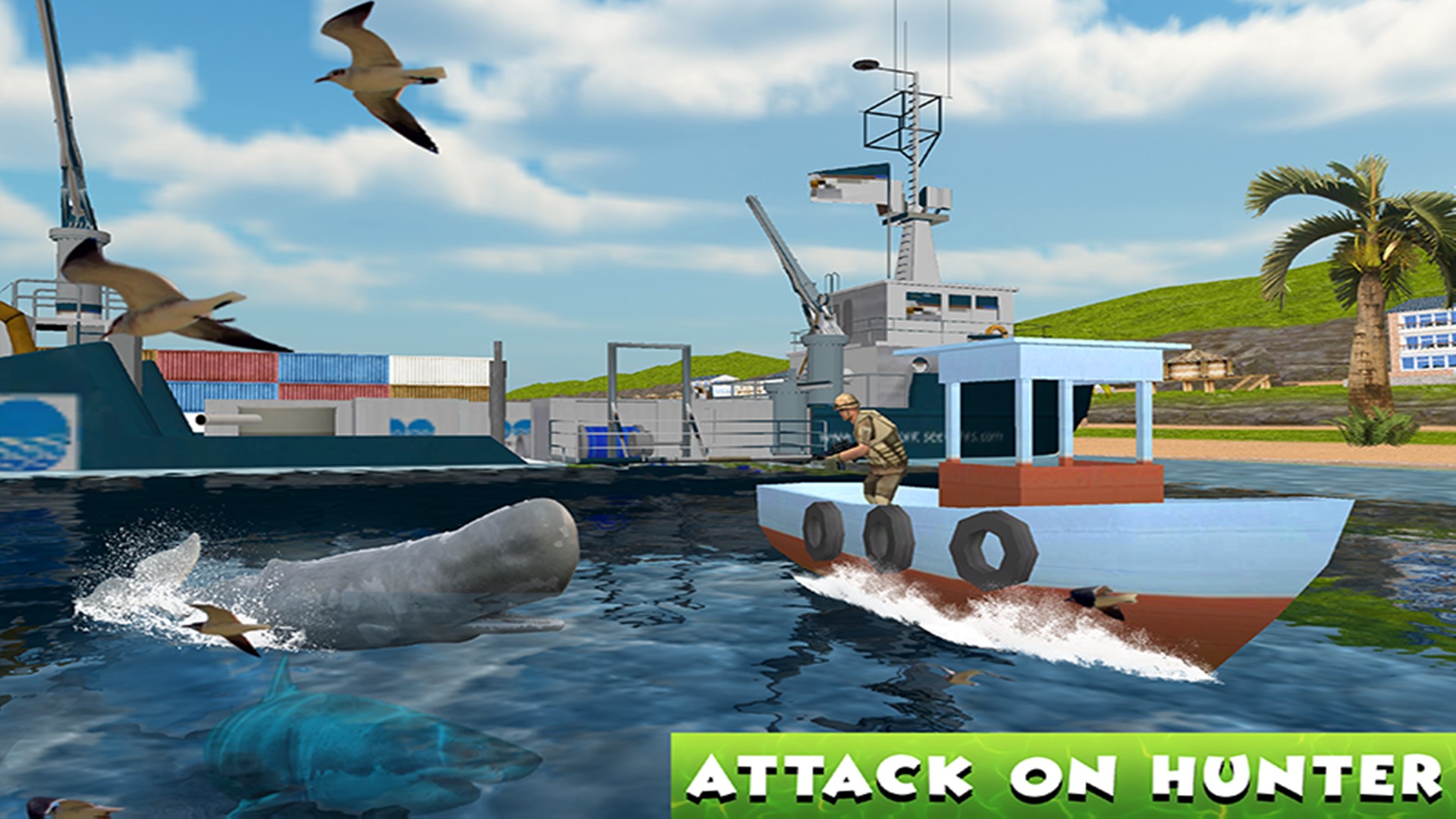 Hungry Blue Whale Attack Simulator - App on Amazon Appstore