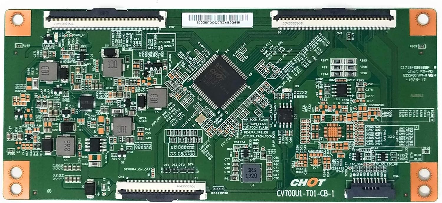 Amazon.com: T-CON Board CV700U1-T01-CB-1 E25540094V-0 for VIZIO TV V705 ...