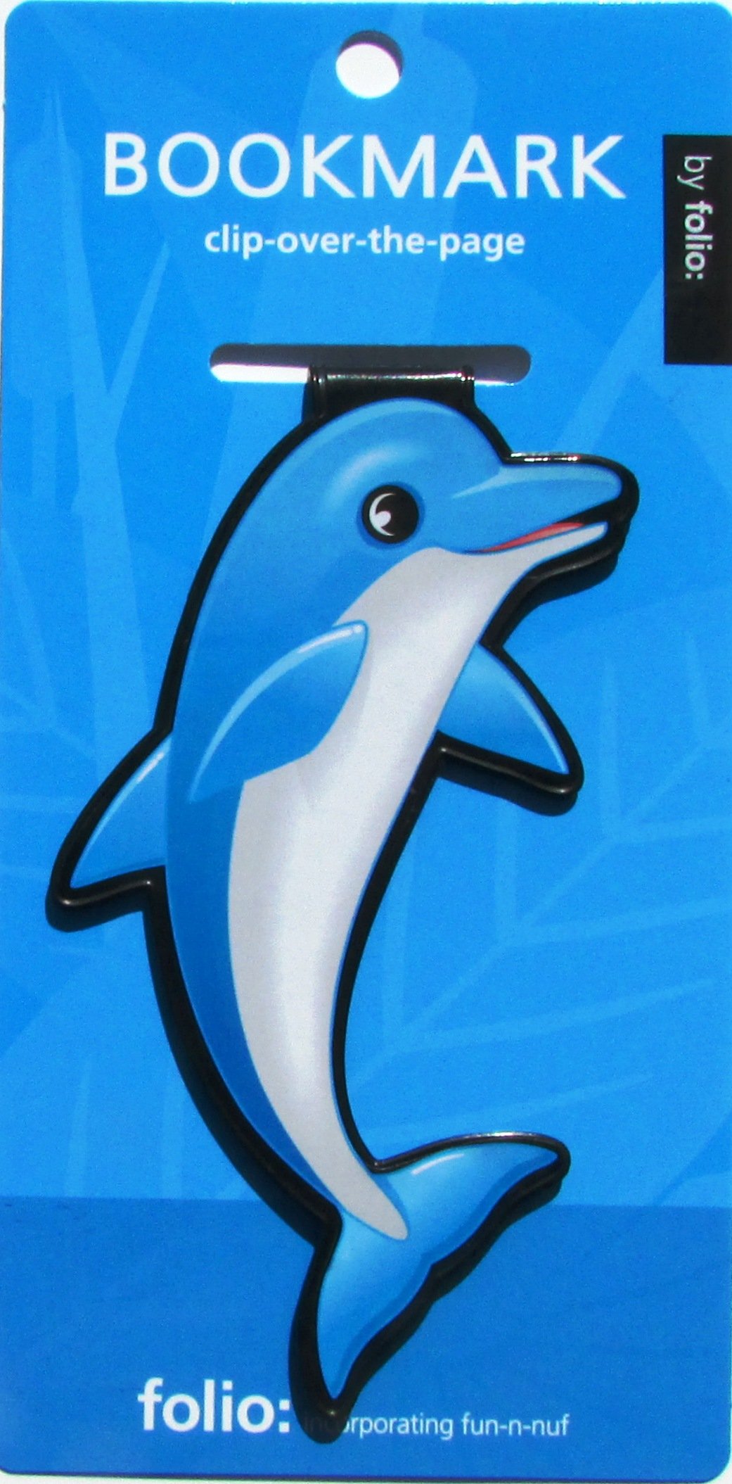 Amazon.com : Dolphin Bookmarks (Clip-Over-The-Page) Set of 2 - Assorted ...