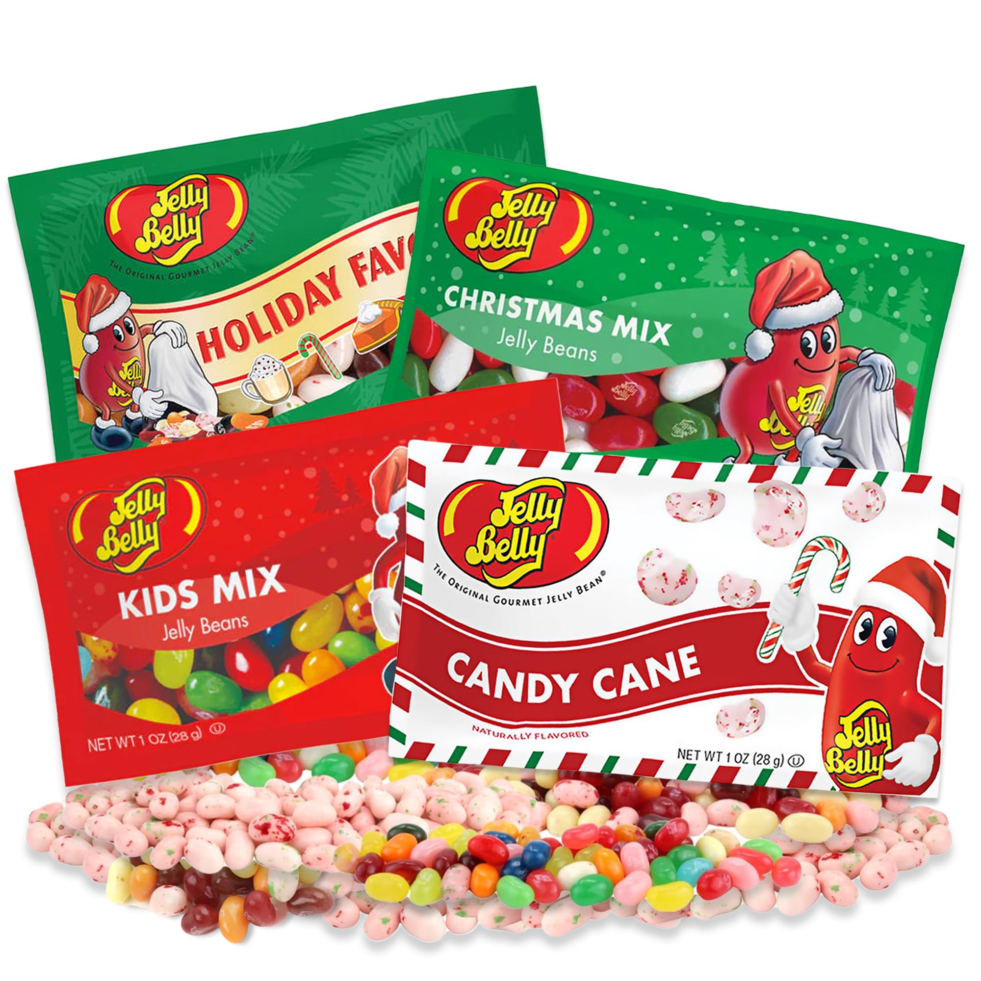 Amazon.com : Jelly Bean Holiday Favorites Christmas Jelly Beans Variety ...
