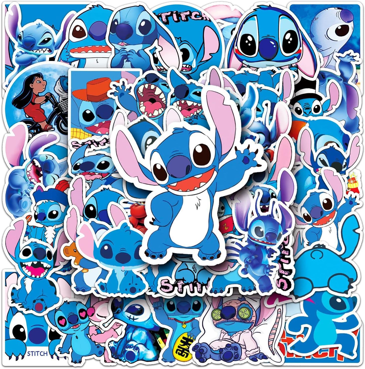 Amazon.com - Disney Lilo and Stitch Decals - Set of 9 Lilo and Stitch ...