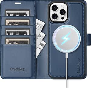 Amazon.com: Shieldtop Compatible with Magsafe Magnetic 2 in 1 Detachable iPhone 14 Pro Wallet ...