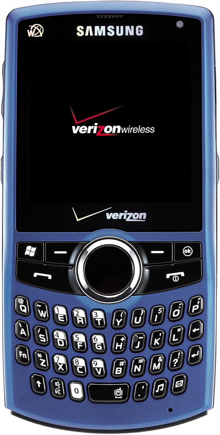 Amazon.com: Samsung Saga i770 Phone, Blue (Verizon Wireless) : Cell ...