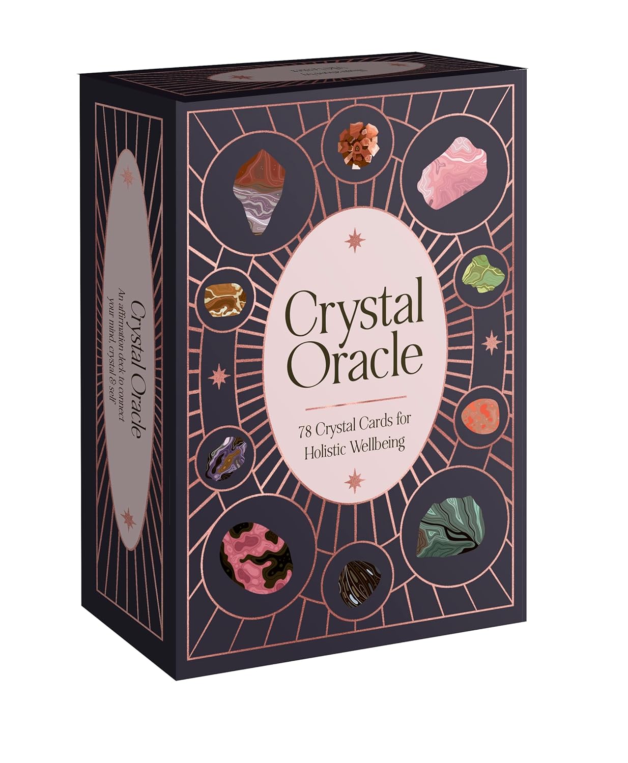 Amazon | Crystal Oracle Deck: 78 crystal cards for holistic wellbeing ...