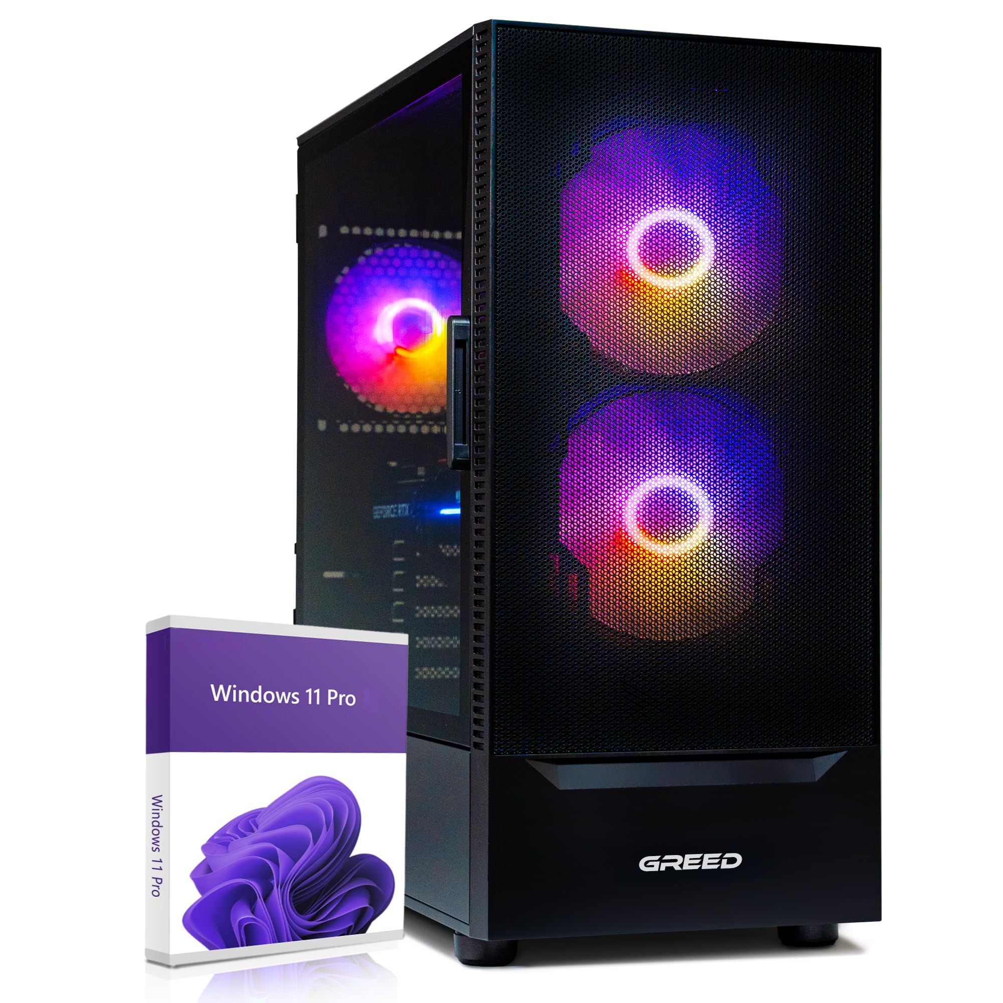 Greed® MK2 - High End PC Gamer - AMD Ryzen 7 5700X + Nvidia Geforce RTX ...