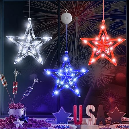 Amazon.com: 4th of July Decorations Patriotic Tree Red White and Blue ...