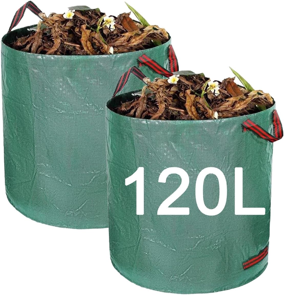 Garden Waste Bags Heavy Duty Garden Bags with Handles (UK Company ...