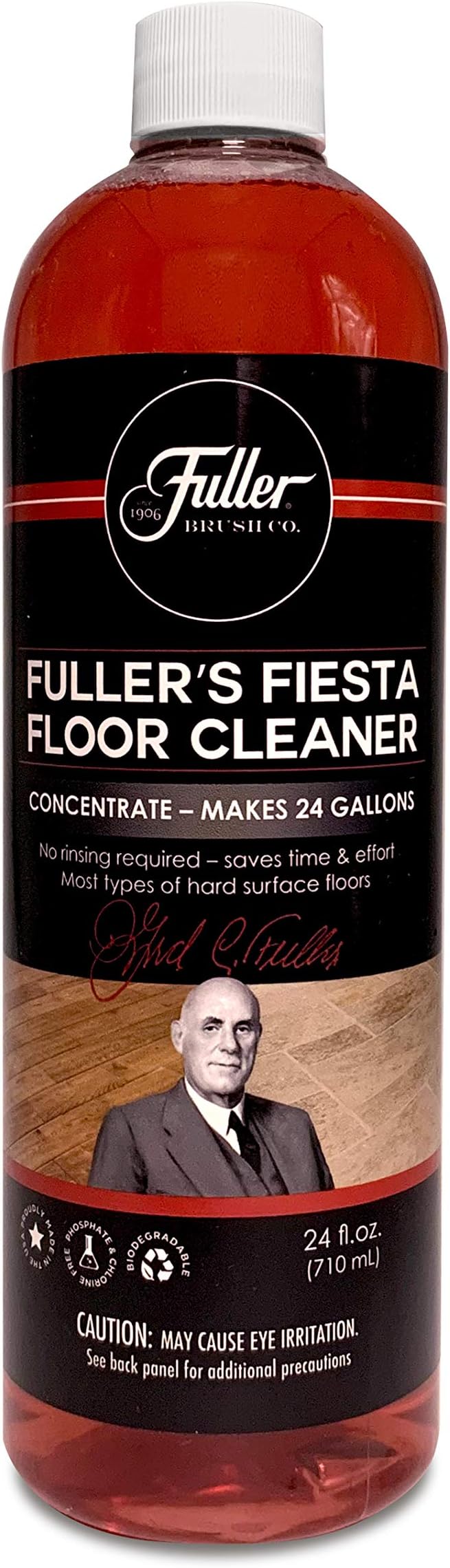 Amazon.com: Fuller Brush Fiesta Floor Cleaner Liquid Concentrate - Eco ...