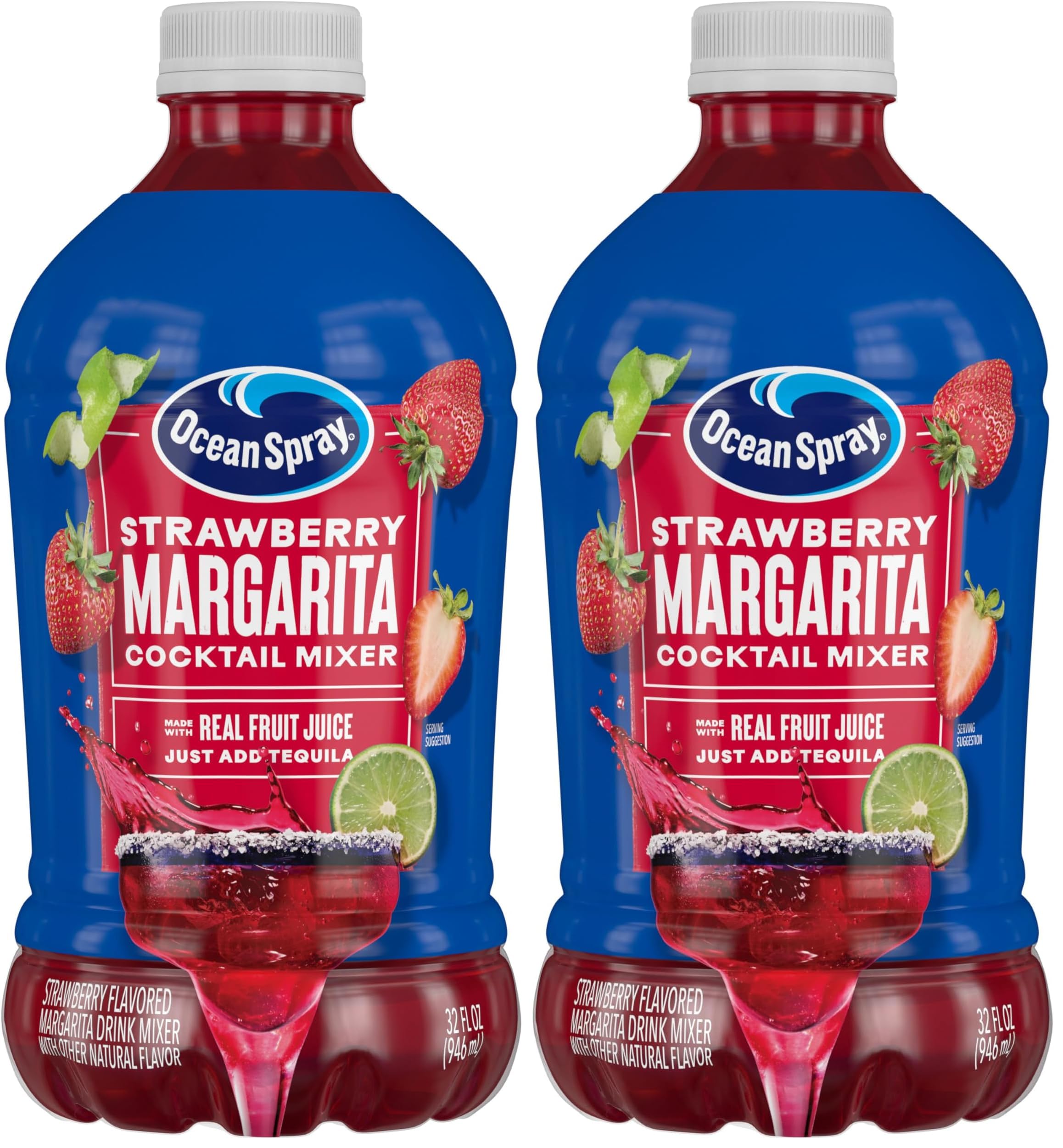 Snapklik.com : Ocean Spray Strawberry Margarita Cocktail Mixer, Drink ...