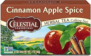 Celestial Seasonings Cinnamon Apple Spice Tea 20 Teabags : Amazon.com ...