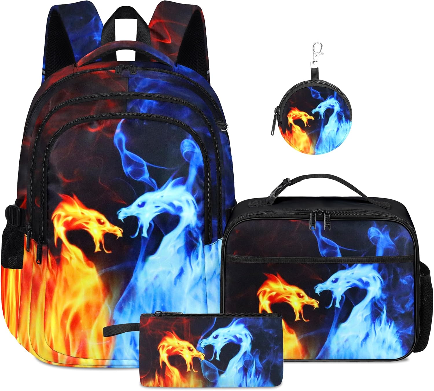 Amazon.com | DASAOFA Dragon Backpack for Boys, Boys Backpacks with ...