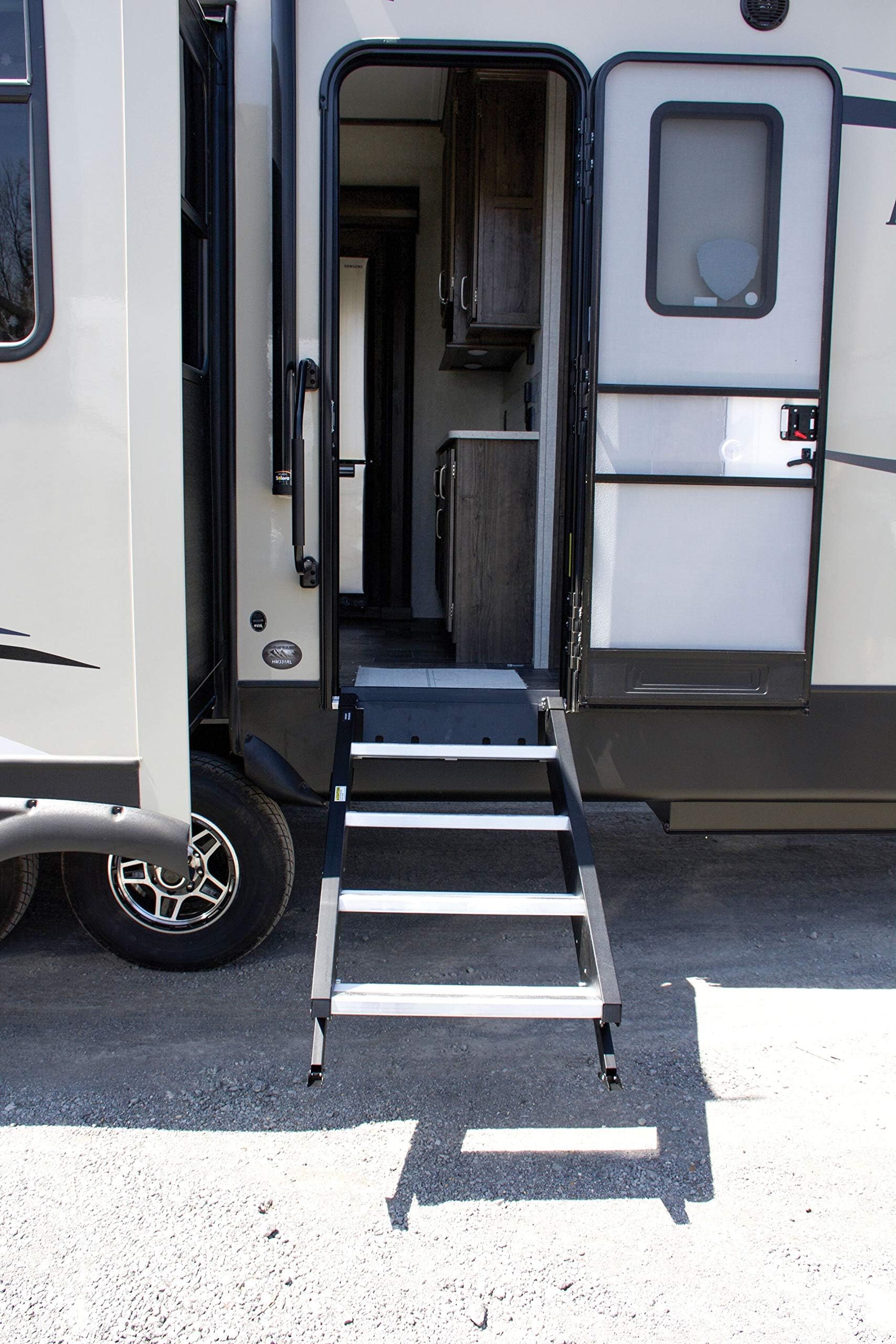 Amazon.com: MORryde STP-4-26-33H Strut-Assist StepAbove RV Entry Step ...