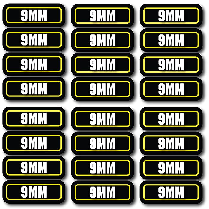 Buy Ammo cans Bulk Bullet Container Labels – 7mil UV Protected and ...