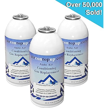 Car Aircon Air Con Air Conditioning Top Up Recharge Refill Regas Can x ...