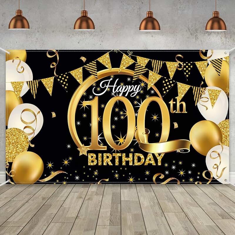 Amazon.com: 100th birthday party decorations
