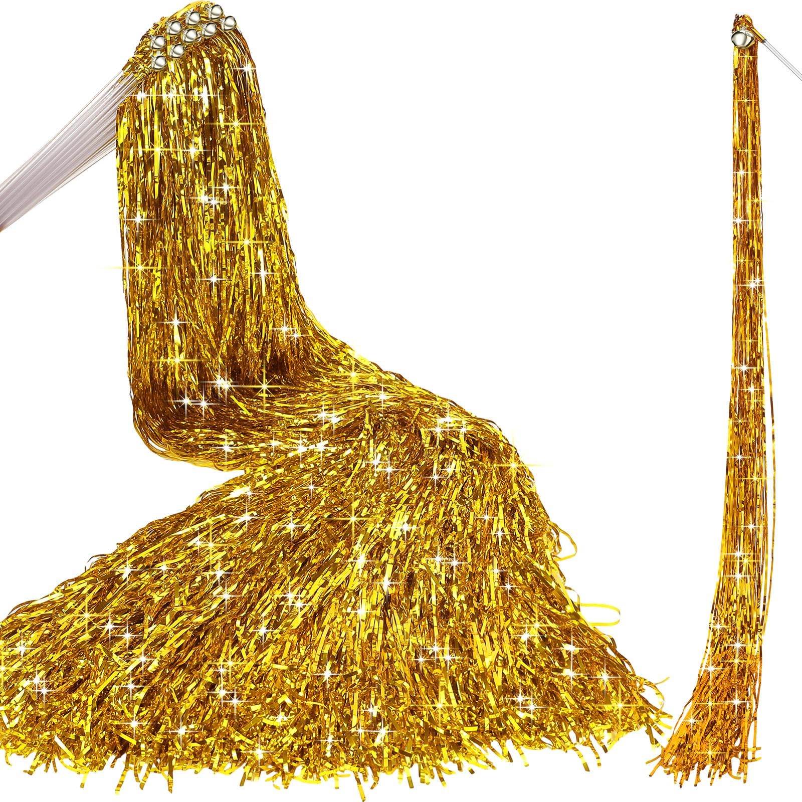 Amazon.com: Motionchic 100 Pcs Wedding Wands Bulk 35.4 Inches Long ...