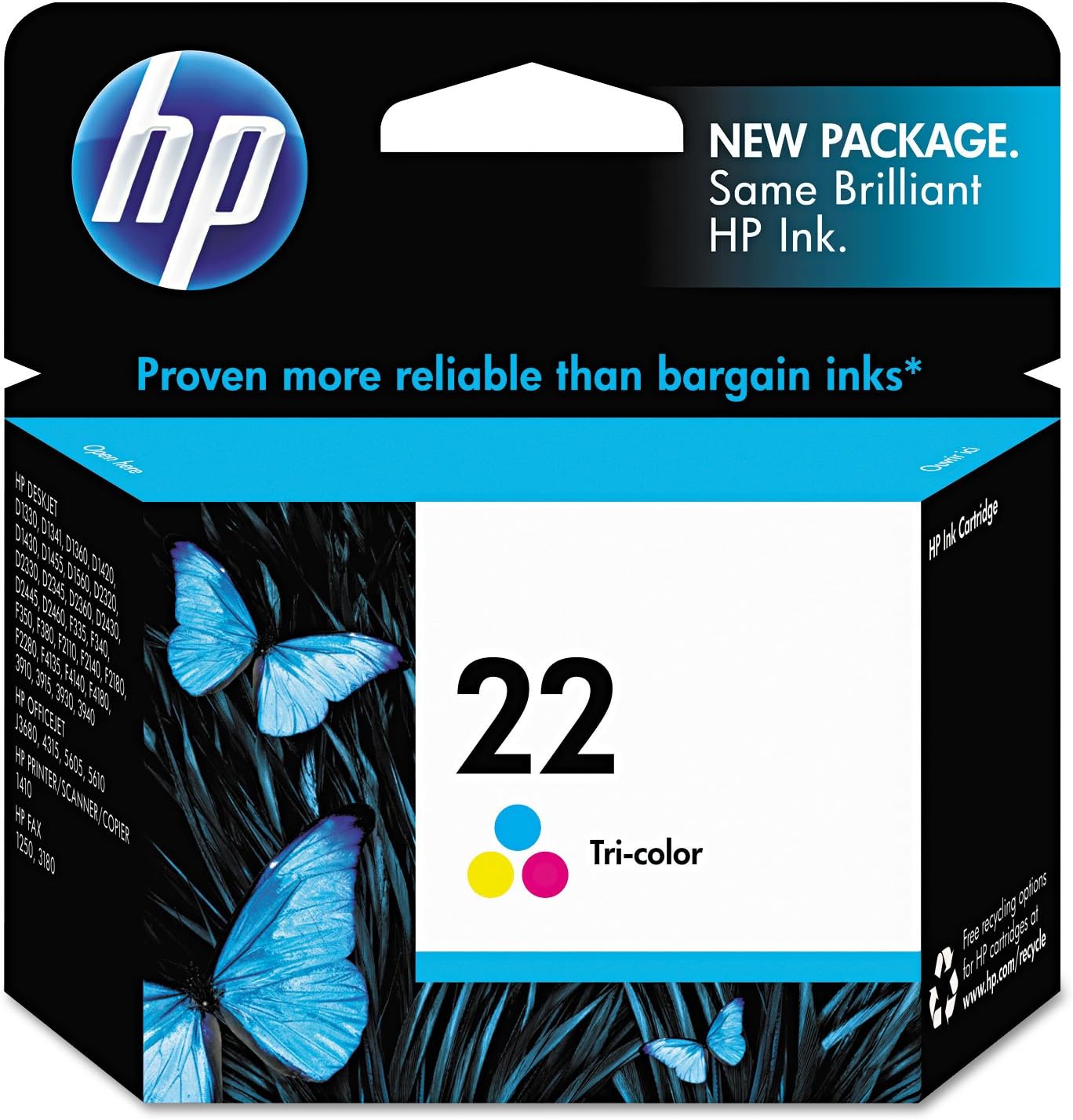 Amazon.co.jp: HP Inkjet Print Cartridge hp22 Tri-color C9352AN for HP ...