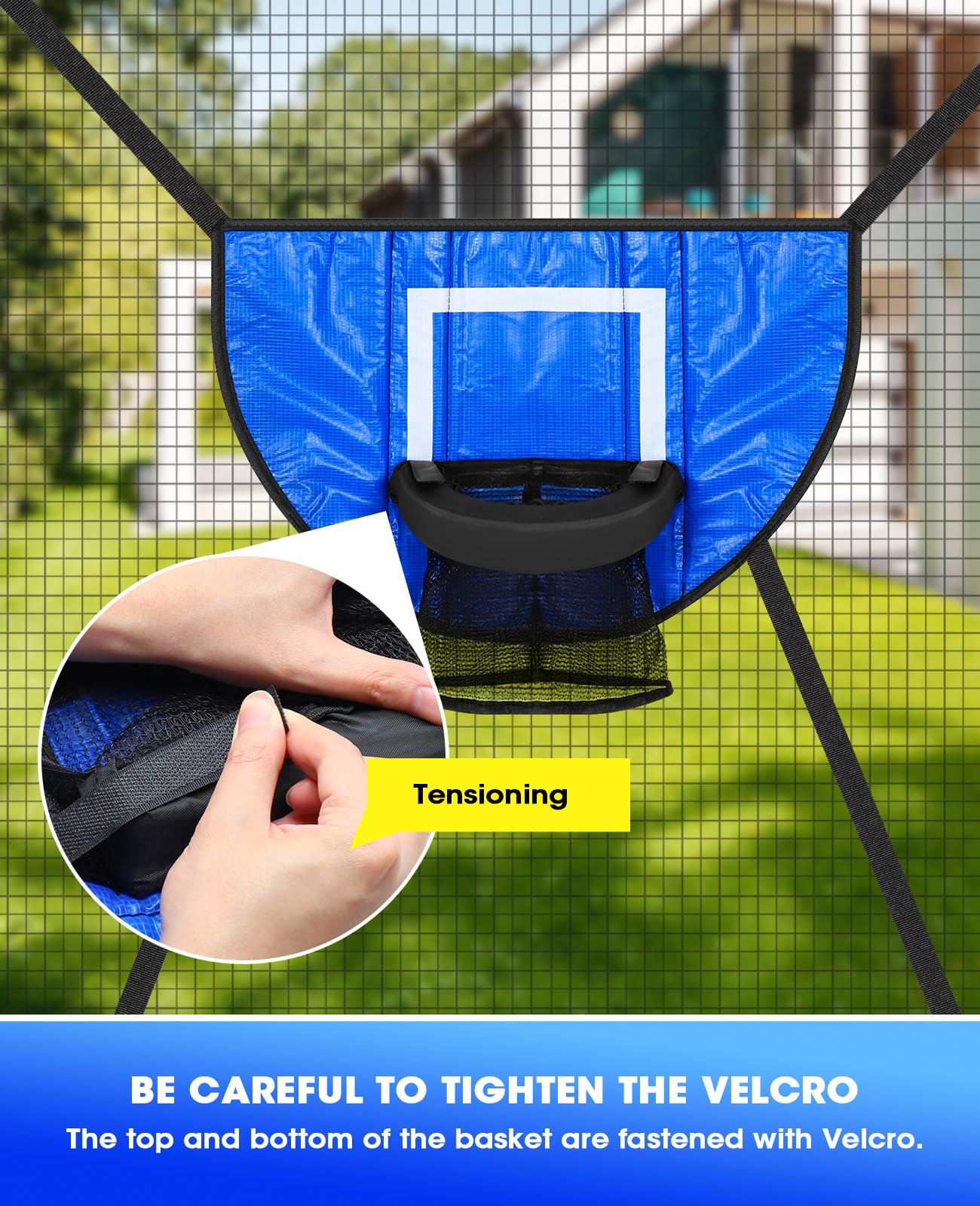 Snapklik.com : ANZOME Adjustable Basketball Hoop Attachment