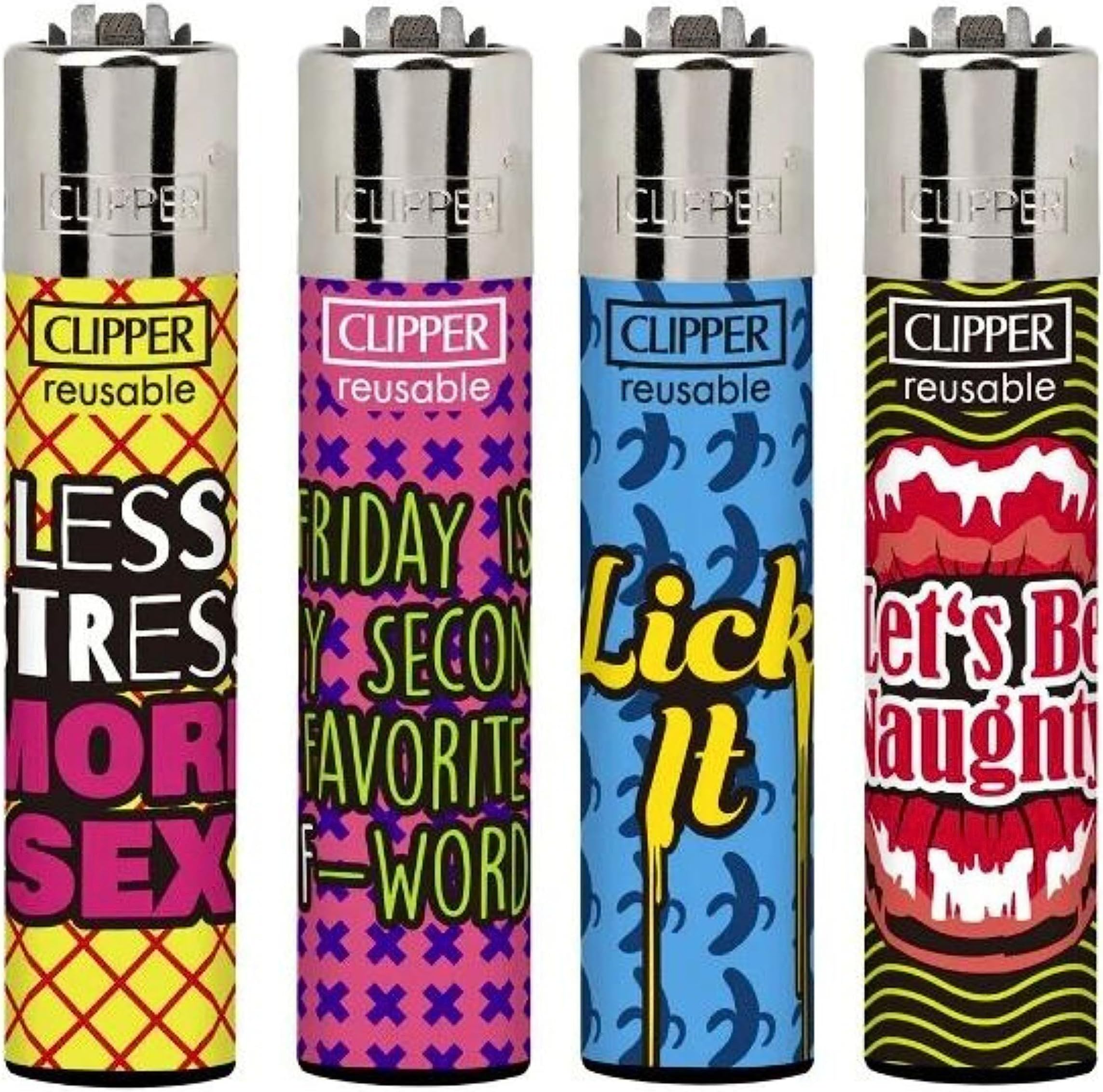4 x Clipper Lighters Set **LONDON 18 ** BIG BEN * TOWER BRIDGE *GHERKIN ...