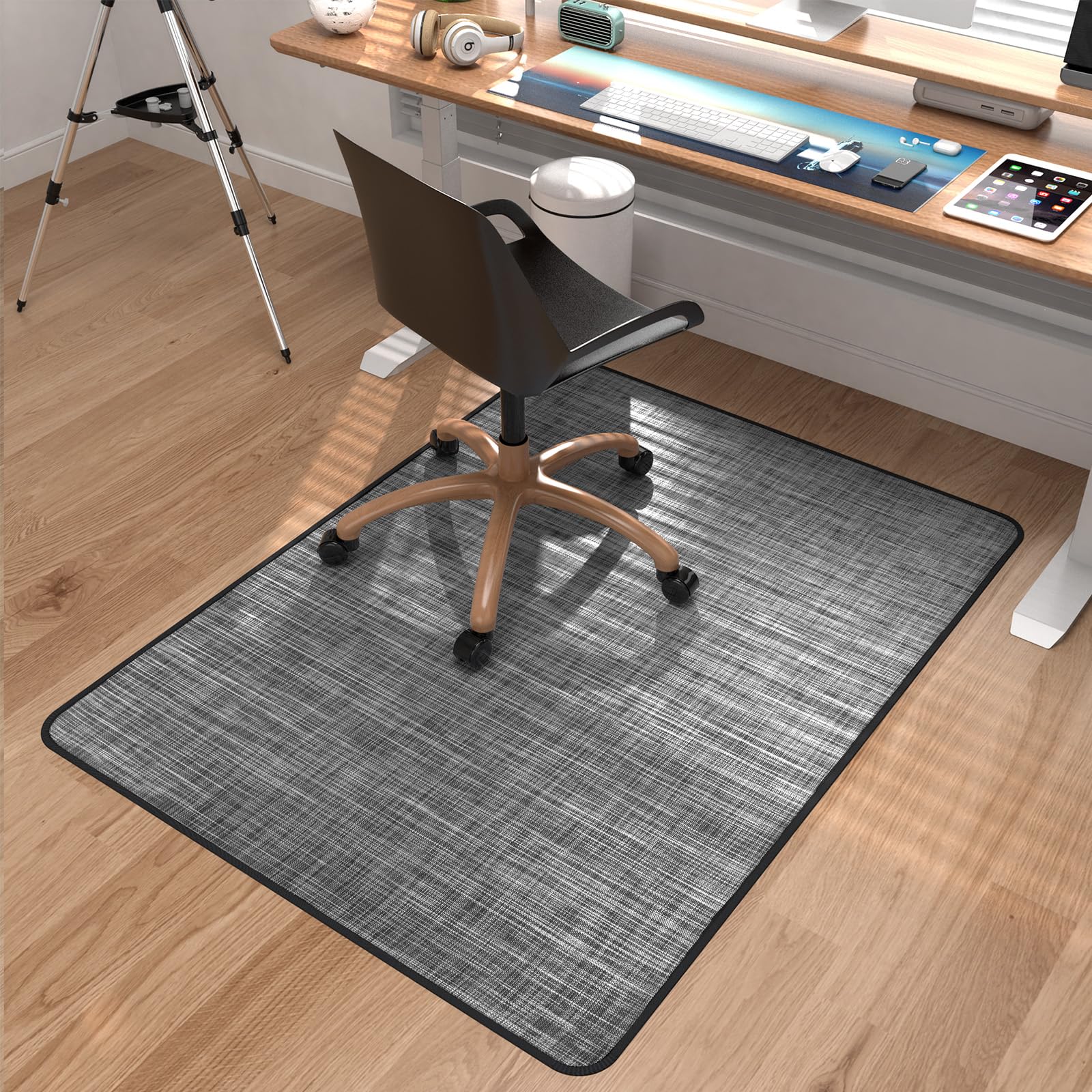 Placoot Chair Mat for Hardwood & Tile Floor, 48" x 36" Office Chair Mat ...