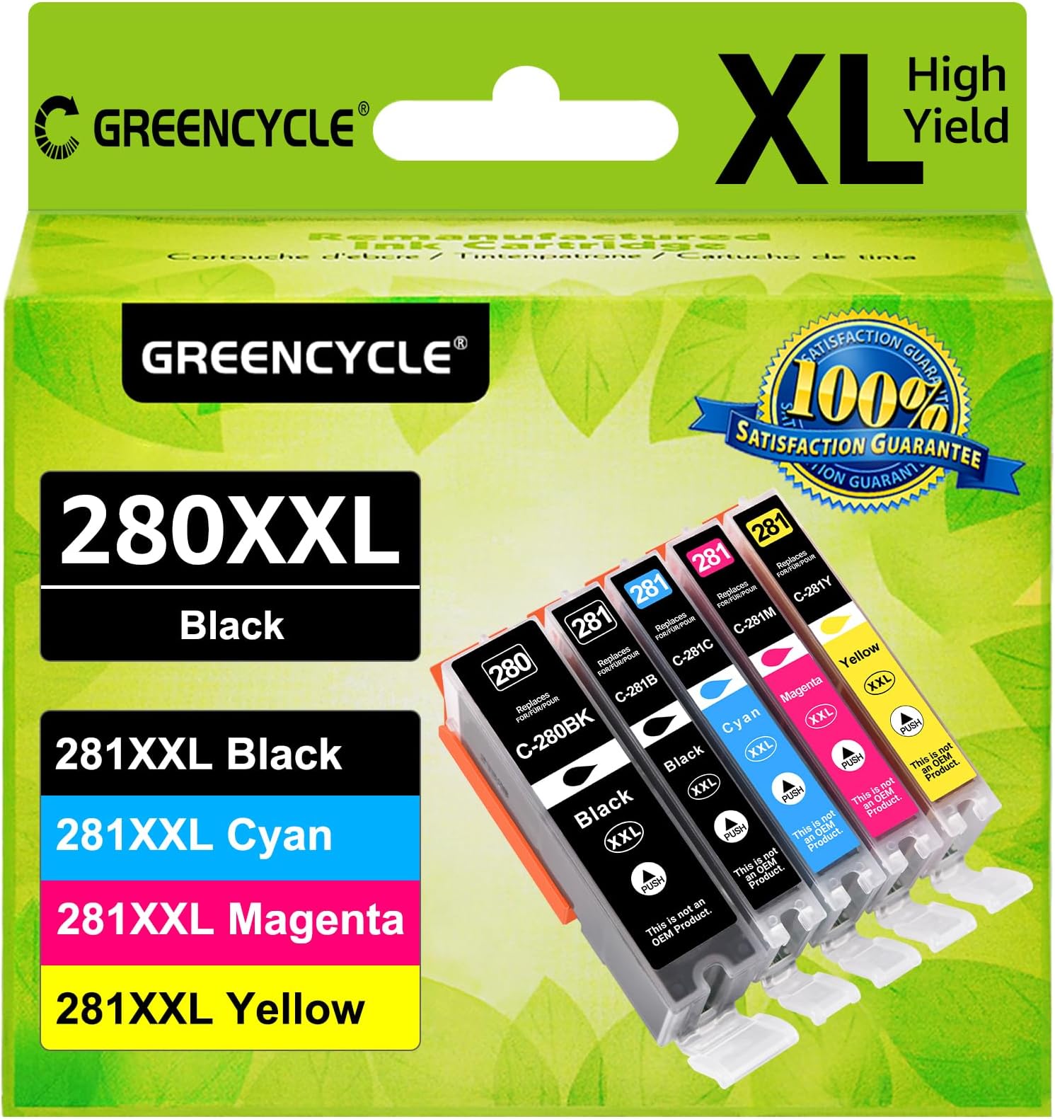 Amazon.com: Printronic Compatible Ink Cartridge Replacement for Canon ...