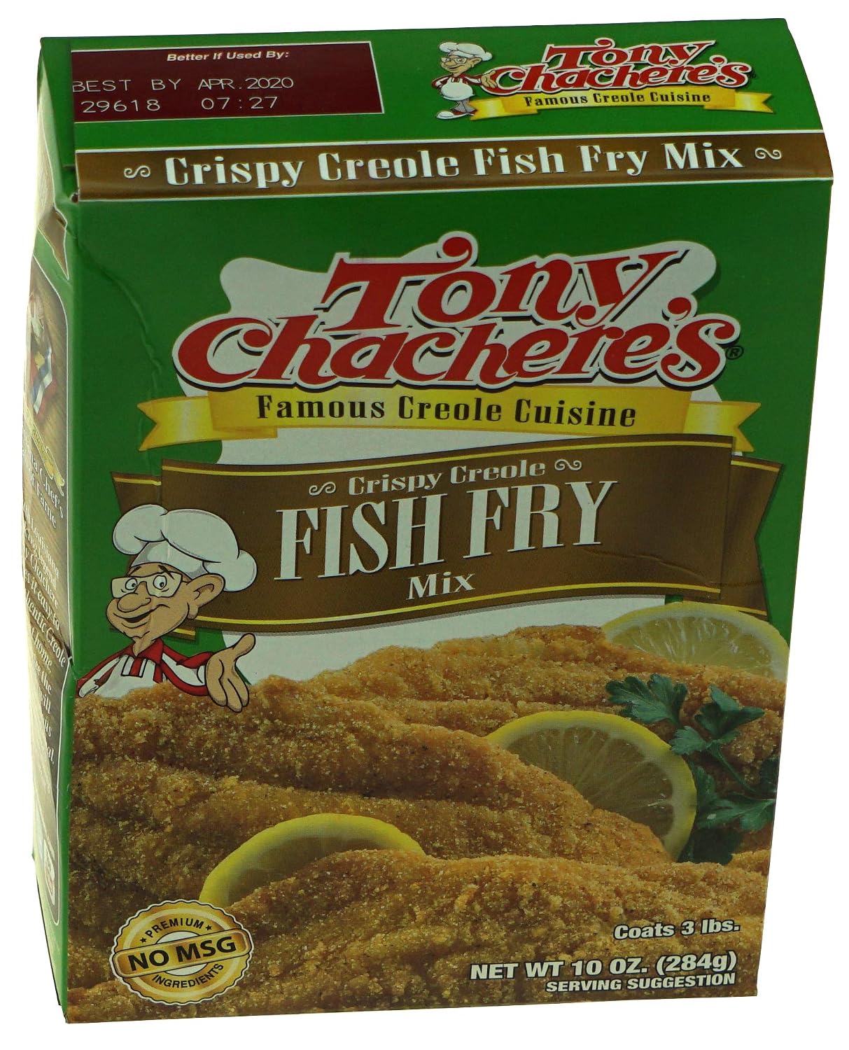 Amazon.com : Tony Chachere's Crispy Fish Fry Mix 10 Oz. : Gourmet ...