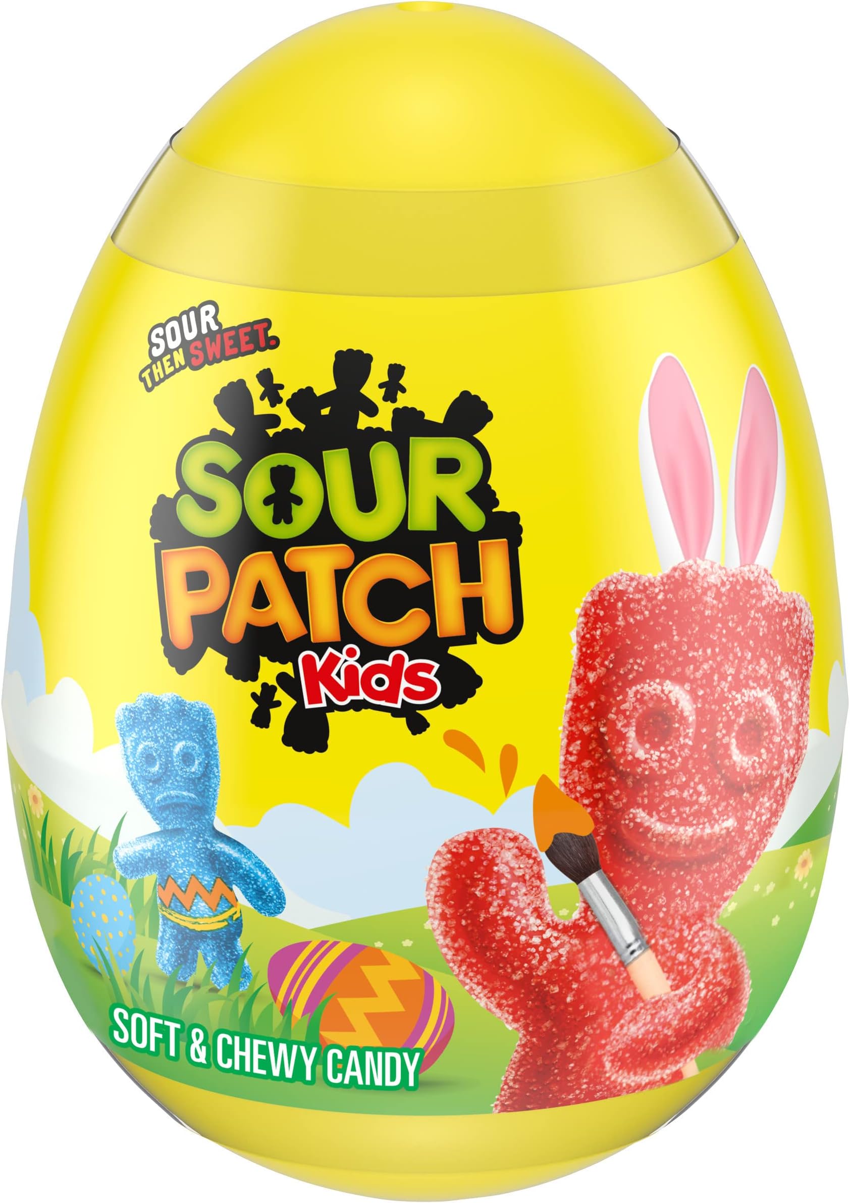 Amazon.com: SOUR PATCH KIDS Soft & Chewy Easter Candy, 0.88 oz Easter Egg