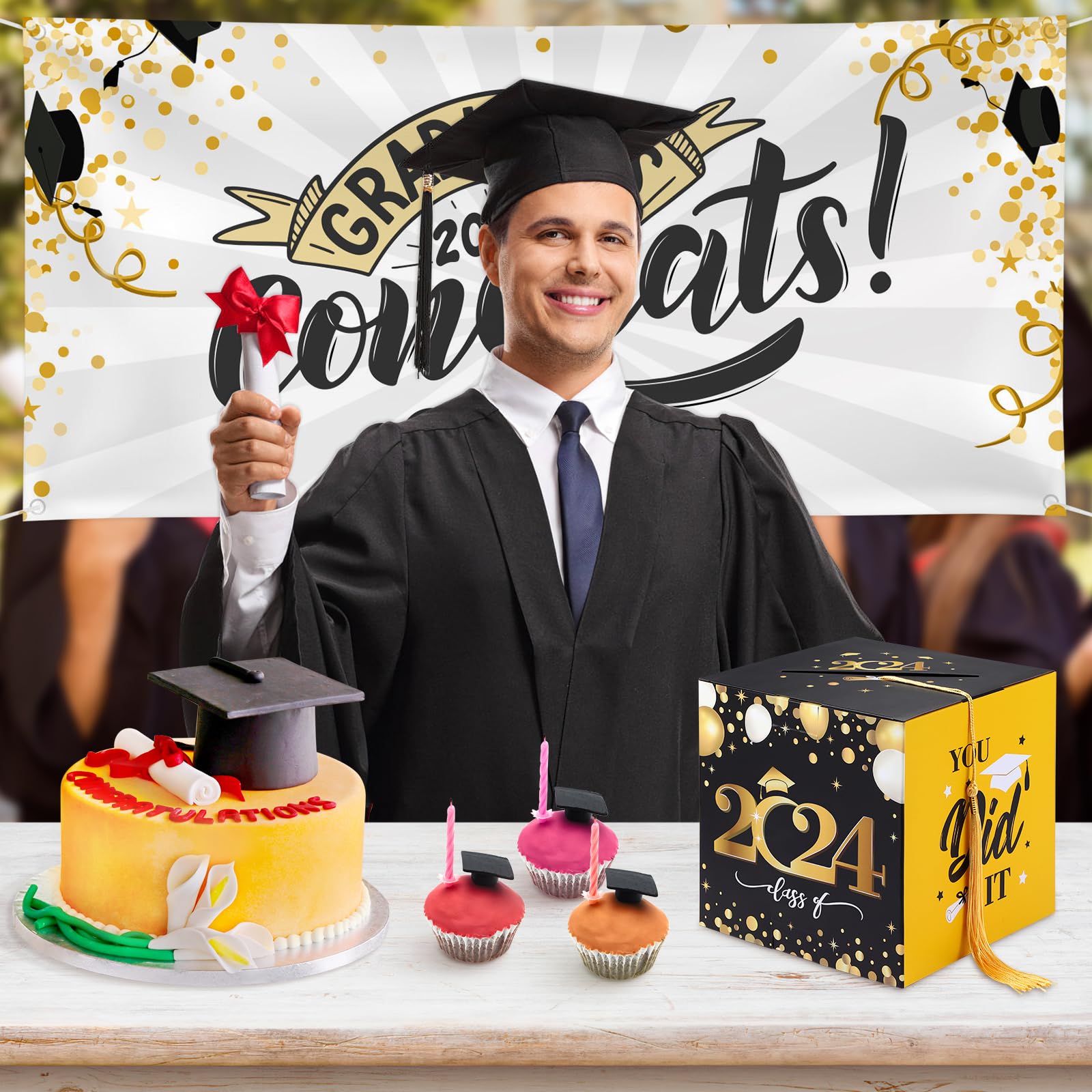 Graduation Party Card Box Graduation Cap Card Box,graduation