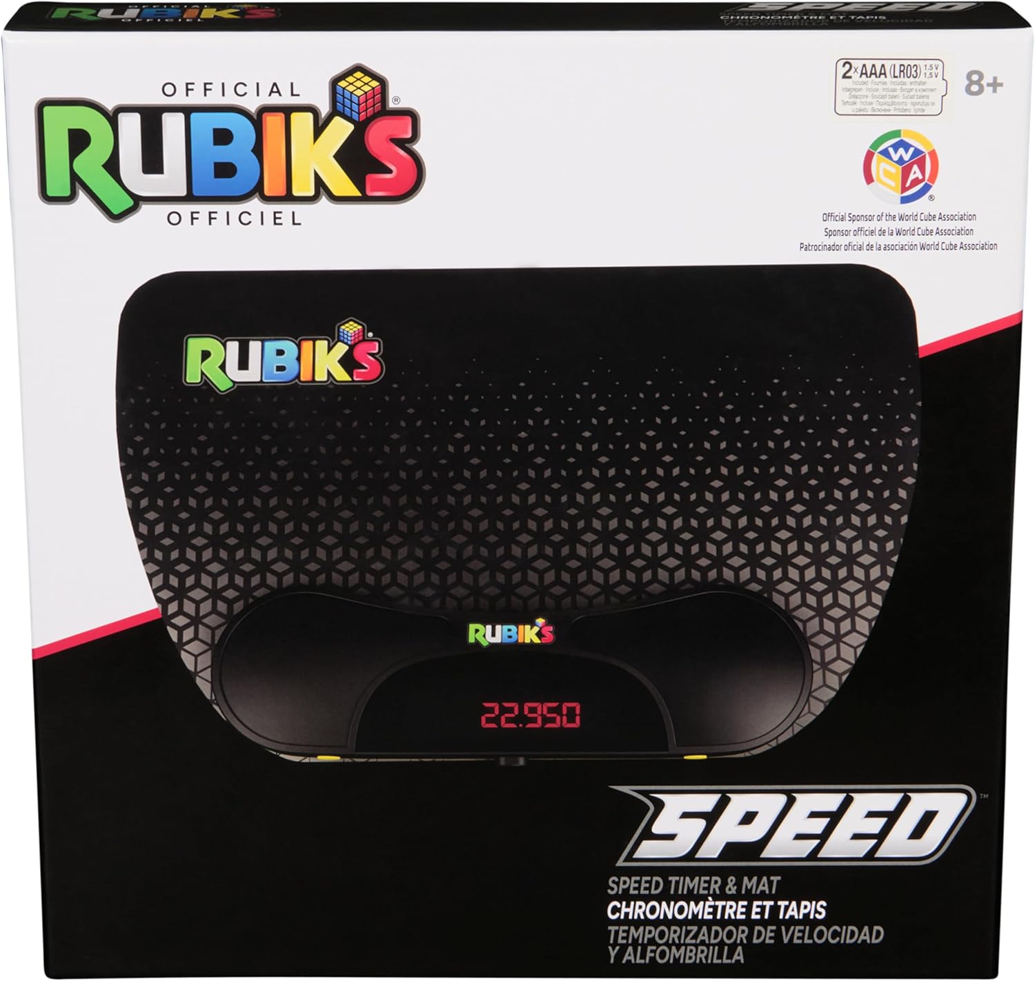 Amazon.com: Rubik’s Cube, Speed Timer & Mat, Ergonomic Display Device ...