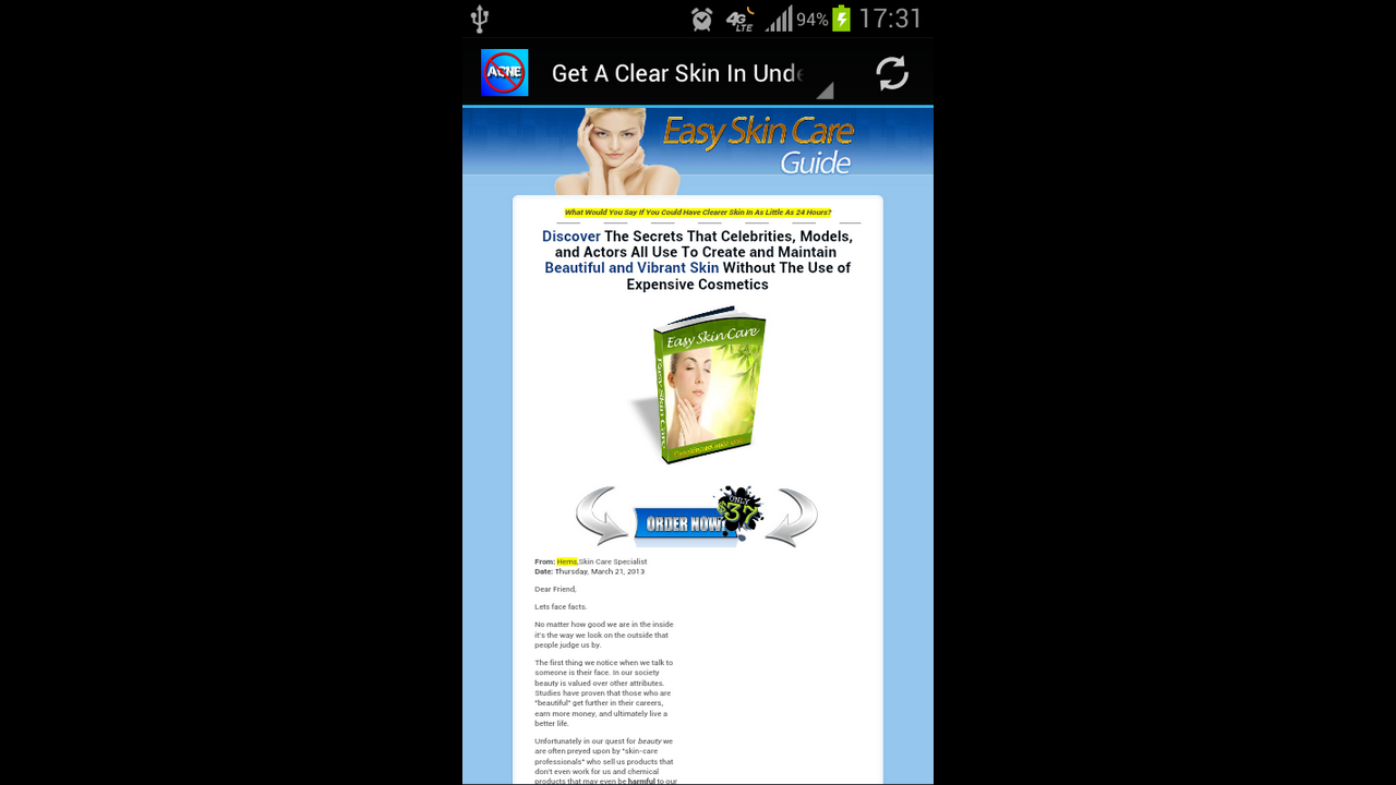 Treatment Tips for Acne - App on Amazon Appstore