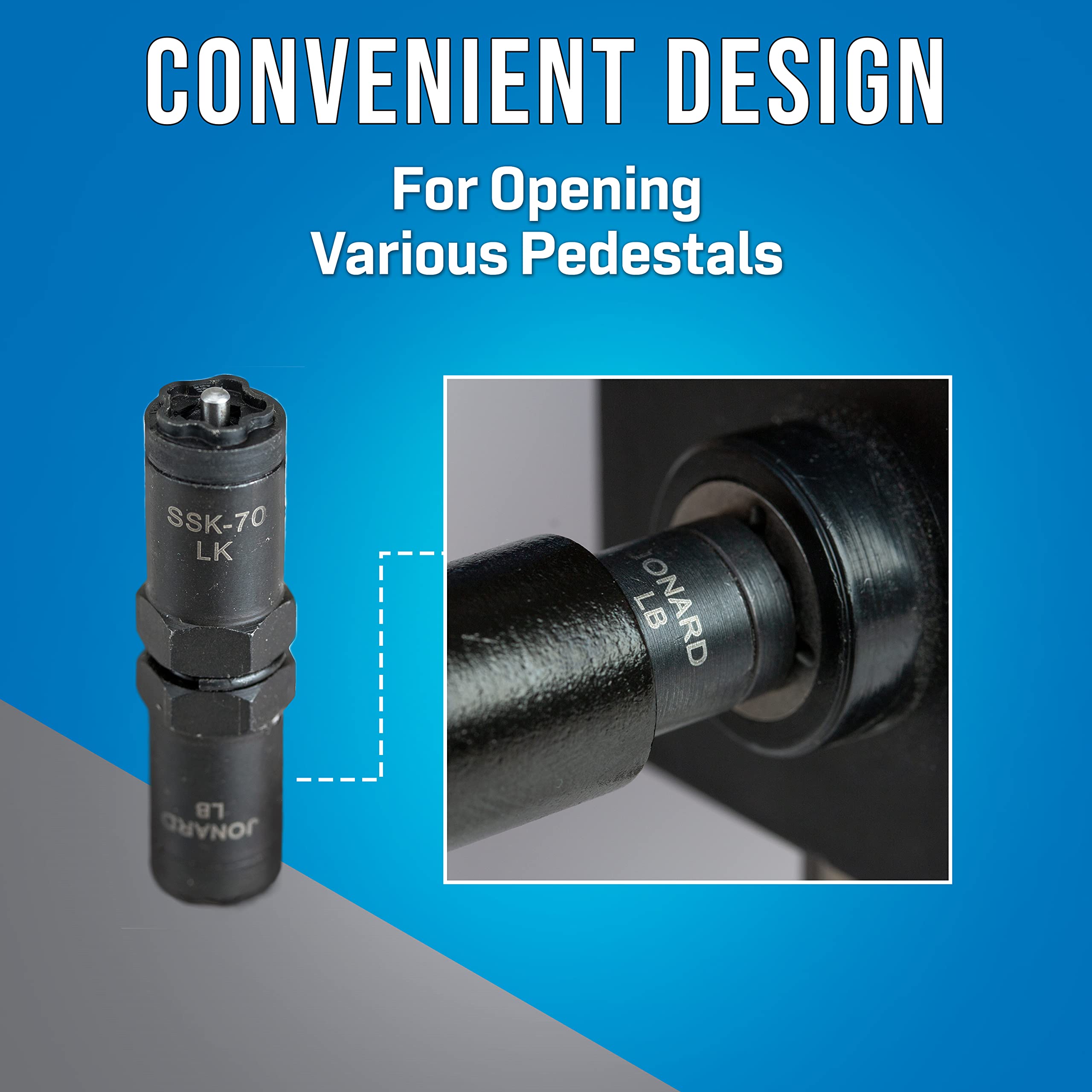 Snapklik.com : SSK-70 Slam Lock Star Key For LK & LB Patterns