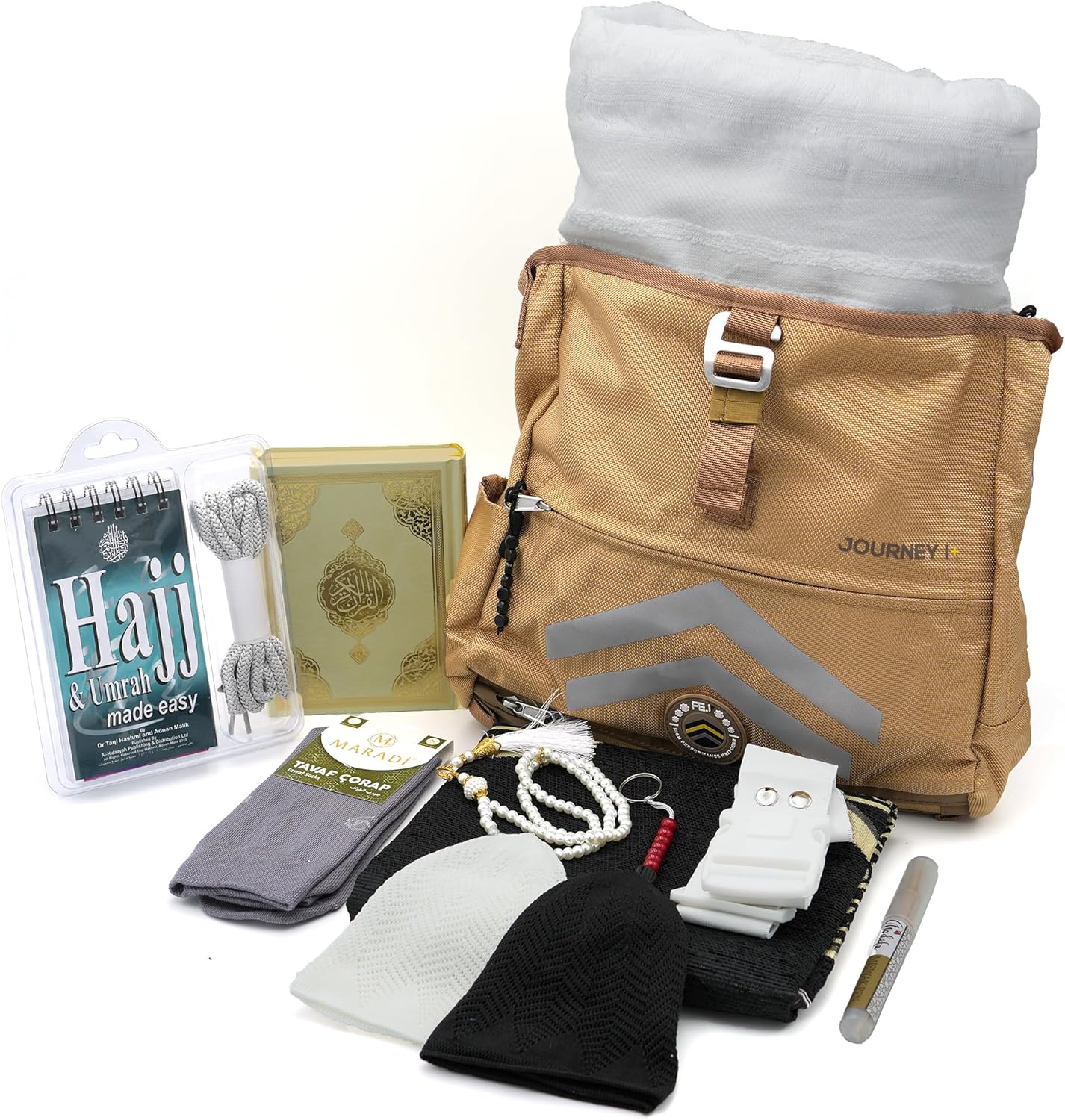 Amazon.com: Islamic Men's Ihram Set for Hajj Umrah - 1 Set of 2 Pieces ...