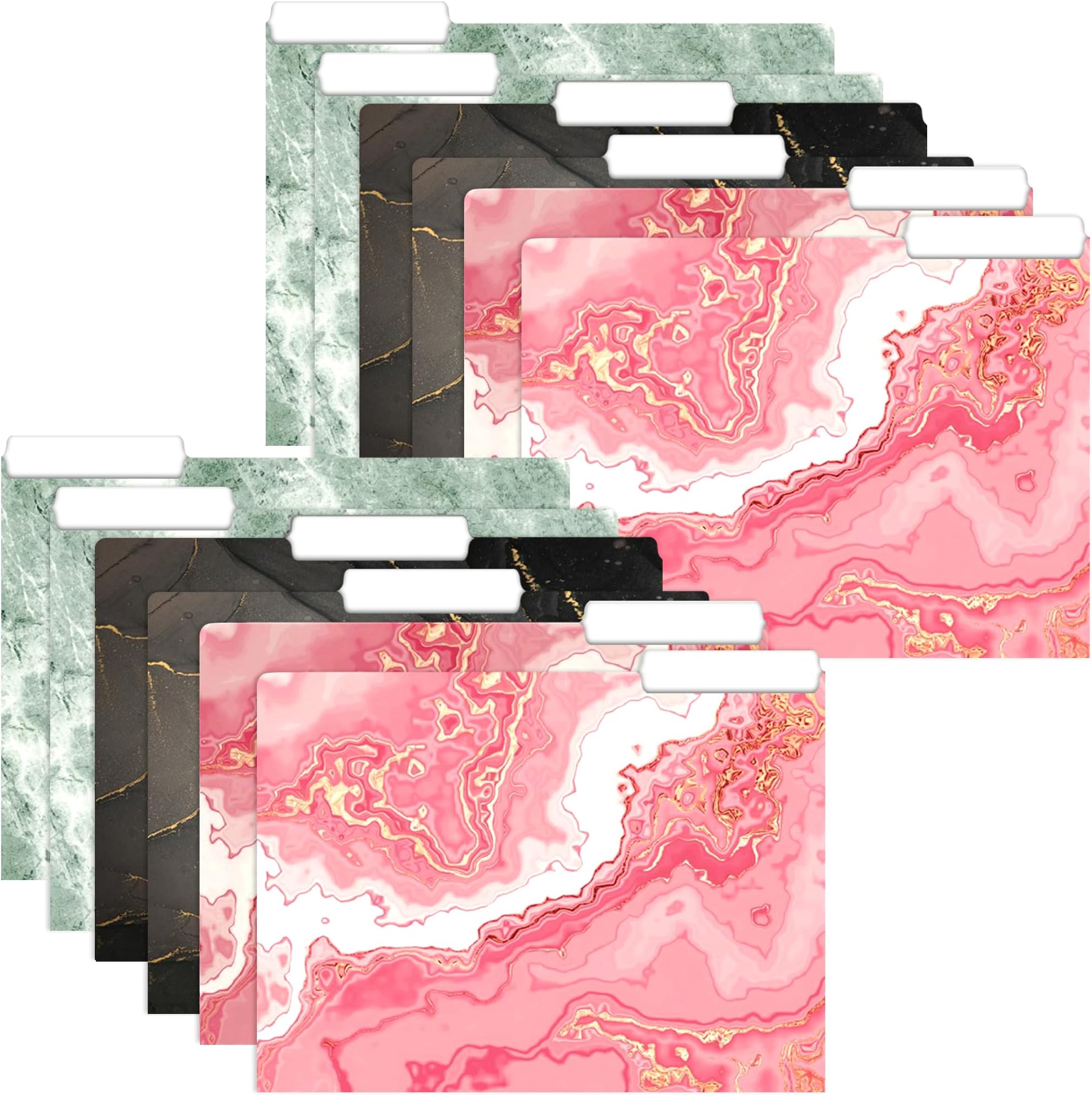 Amazon.com : 12 Pack Decorative File Folders, Decorative File Folders ...